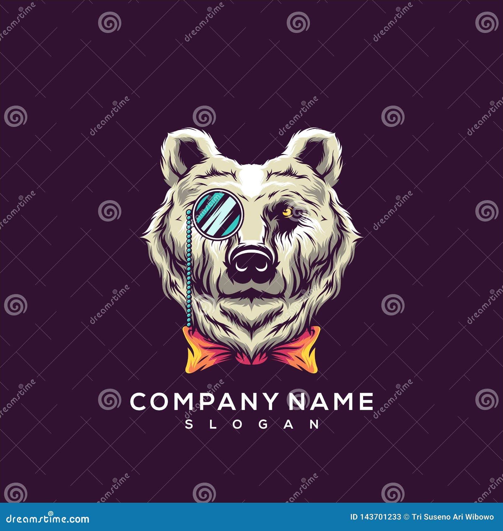 Awesome bear logo design stock illustration. Illustration of beast ...