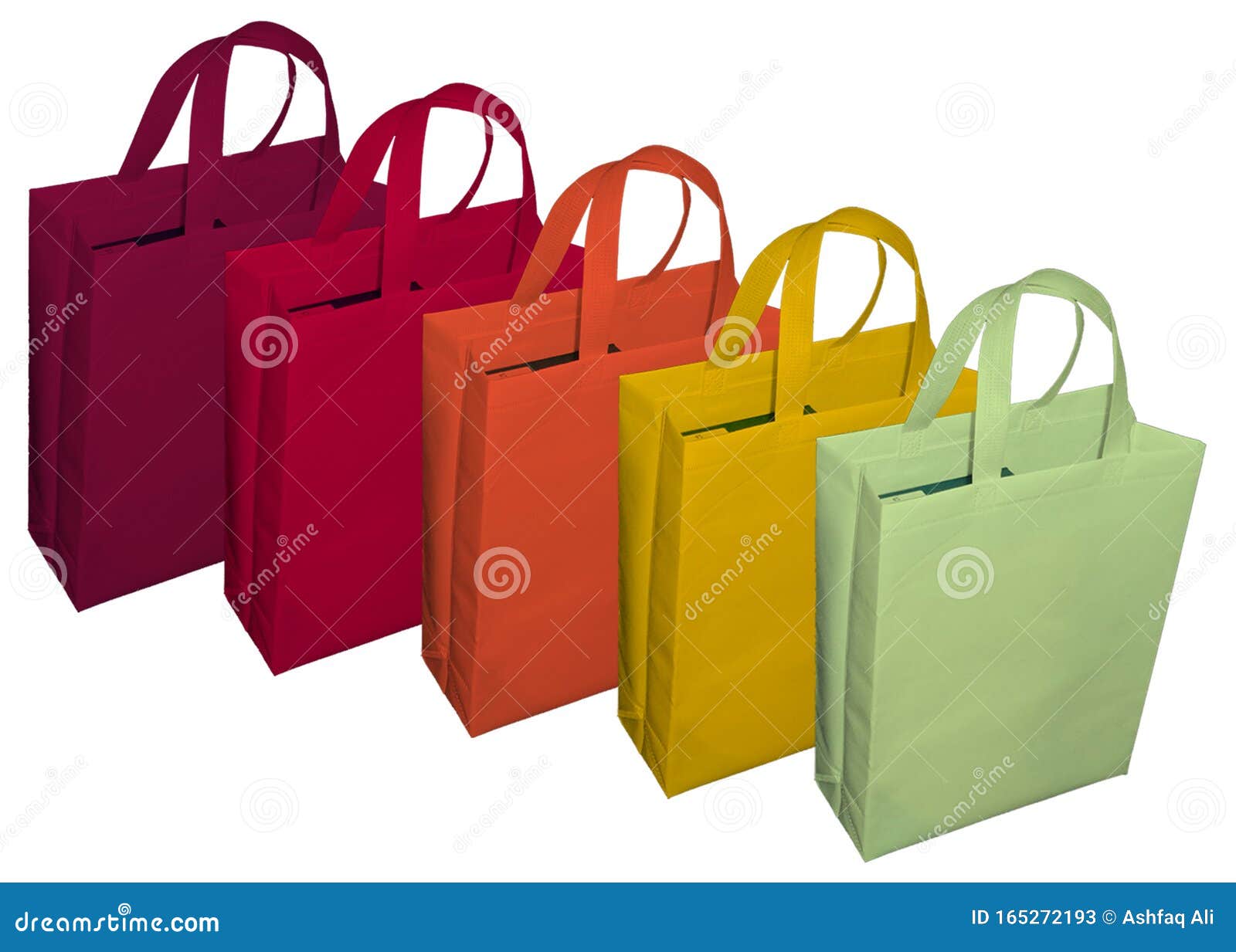 Awesome Color Bags on White Background Stock Image - Image of awesome ...