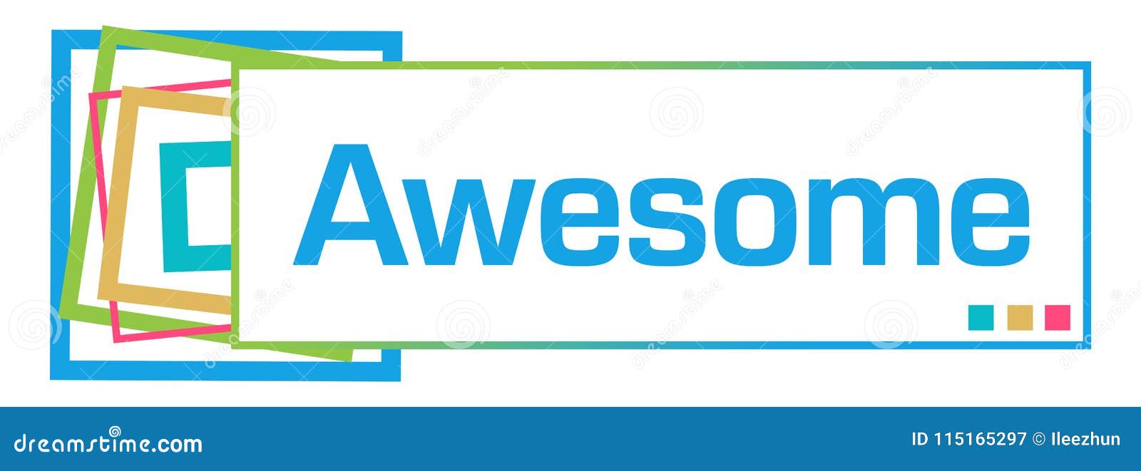 Awesome Colorful Squares Bar Stock Illustration - Illustration of ...