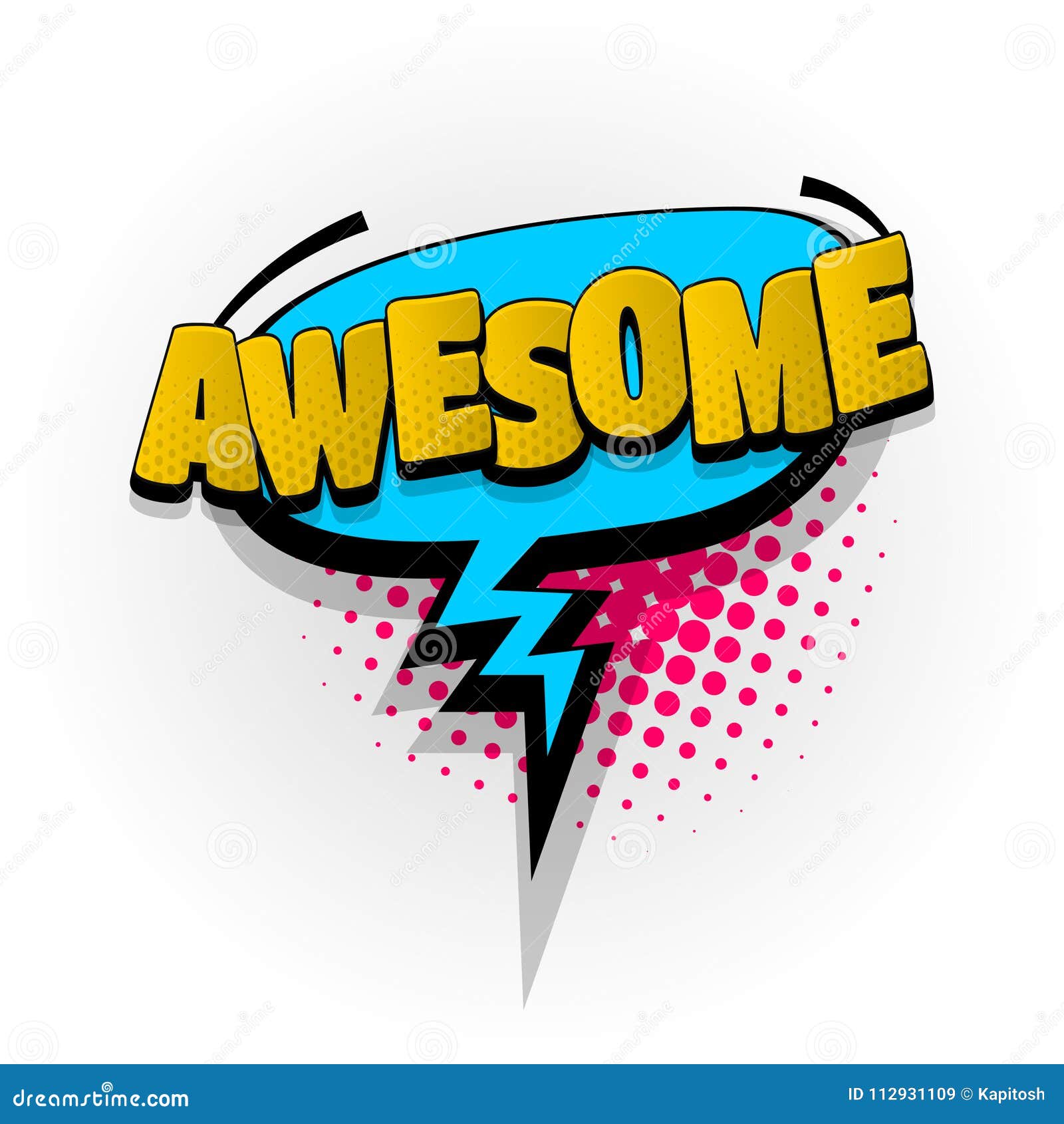 Awesome Comic Vector Cartoon Illustration Explosions. Comics Boom ...