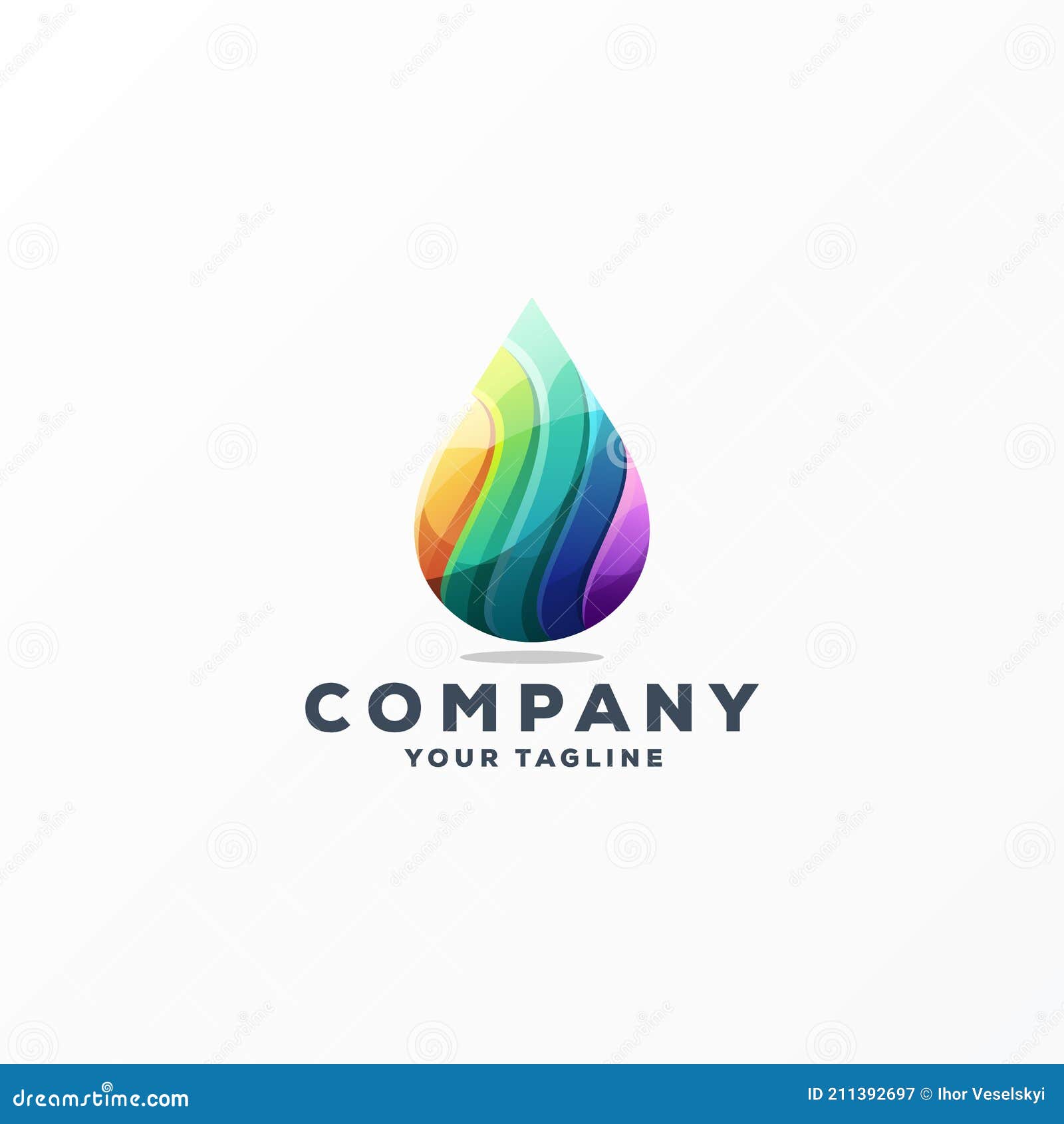 Awesome Drop Water Logo Design Vector Stock Vector - Illustration of ...