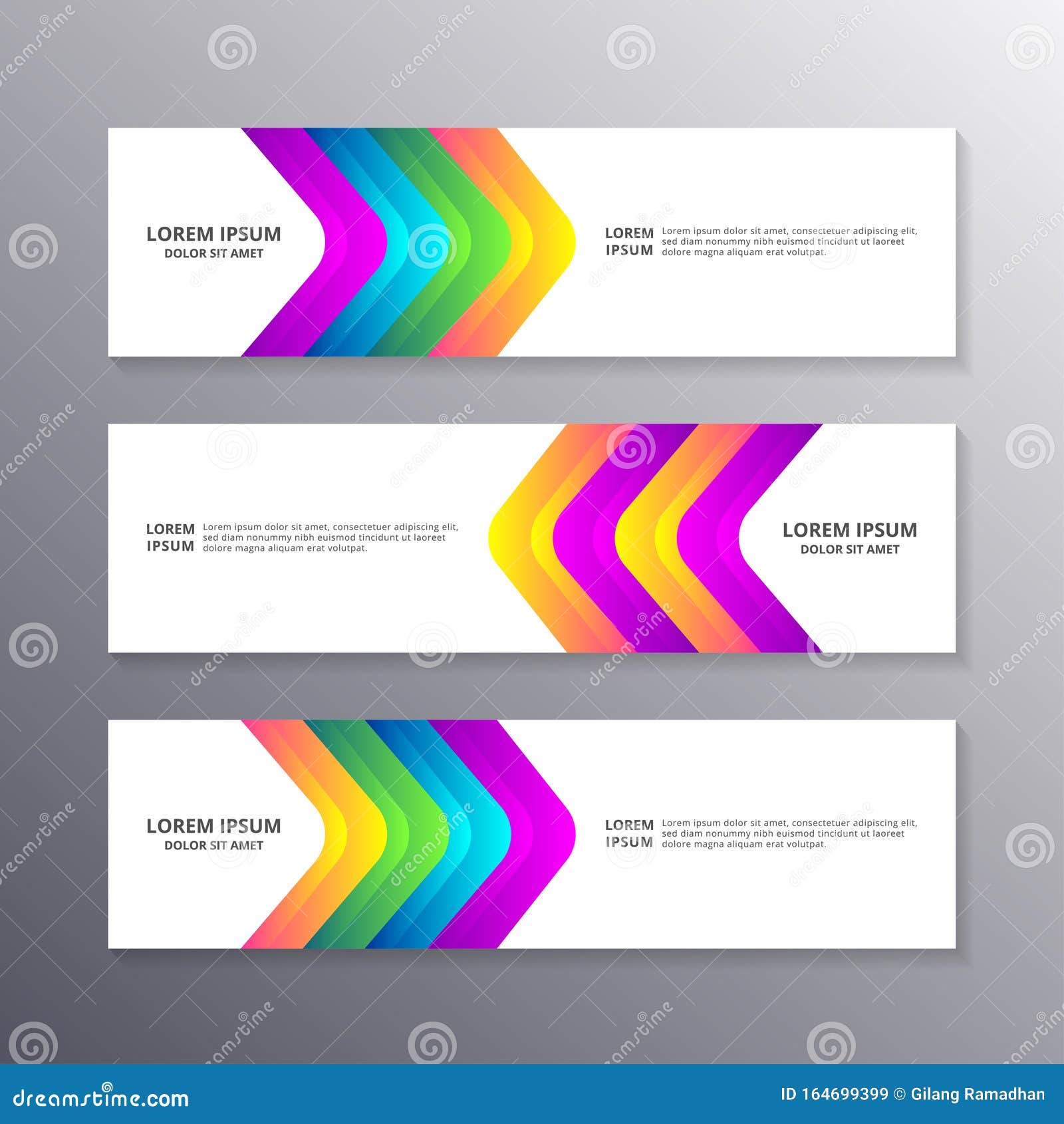 Awesome Gradient Banner Template, Business Layout Background Design ...