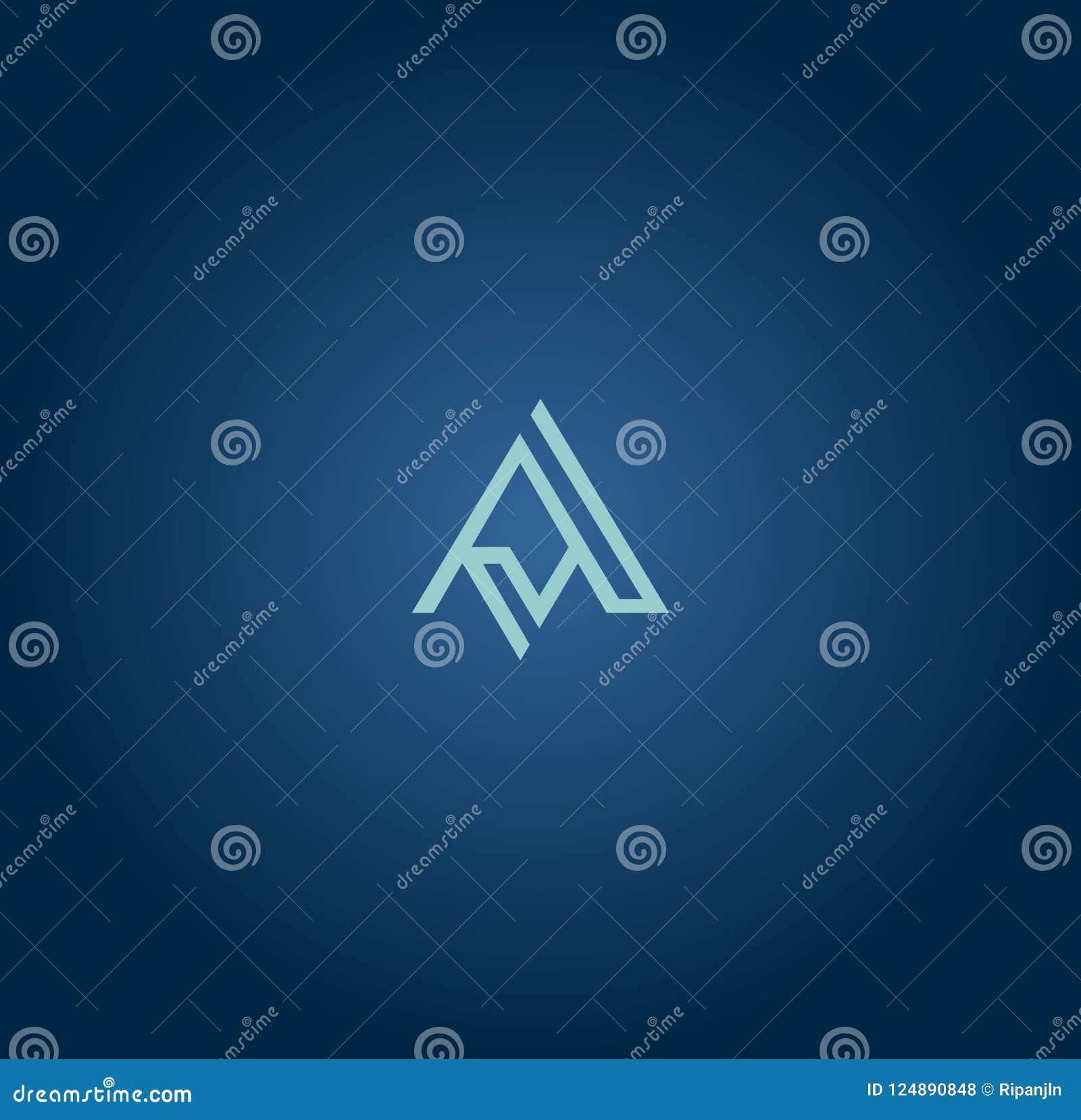 Awesome Later a Logo Design Stock Vector - Illustration of letter ...