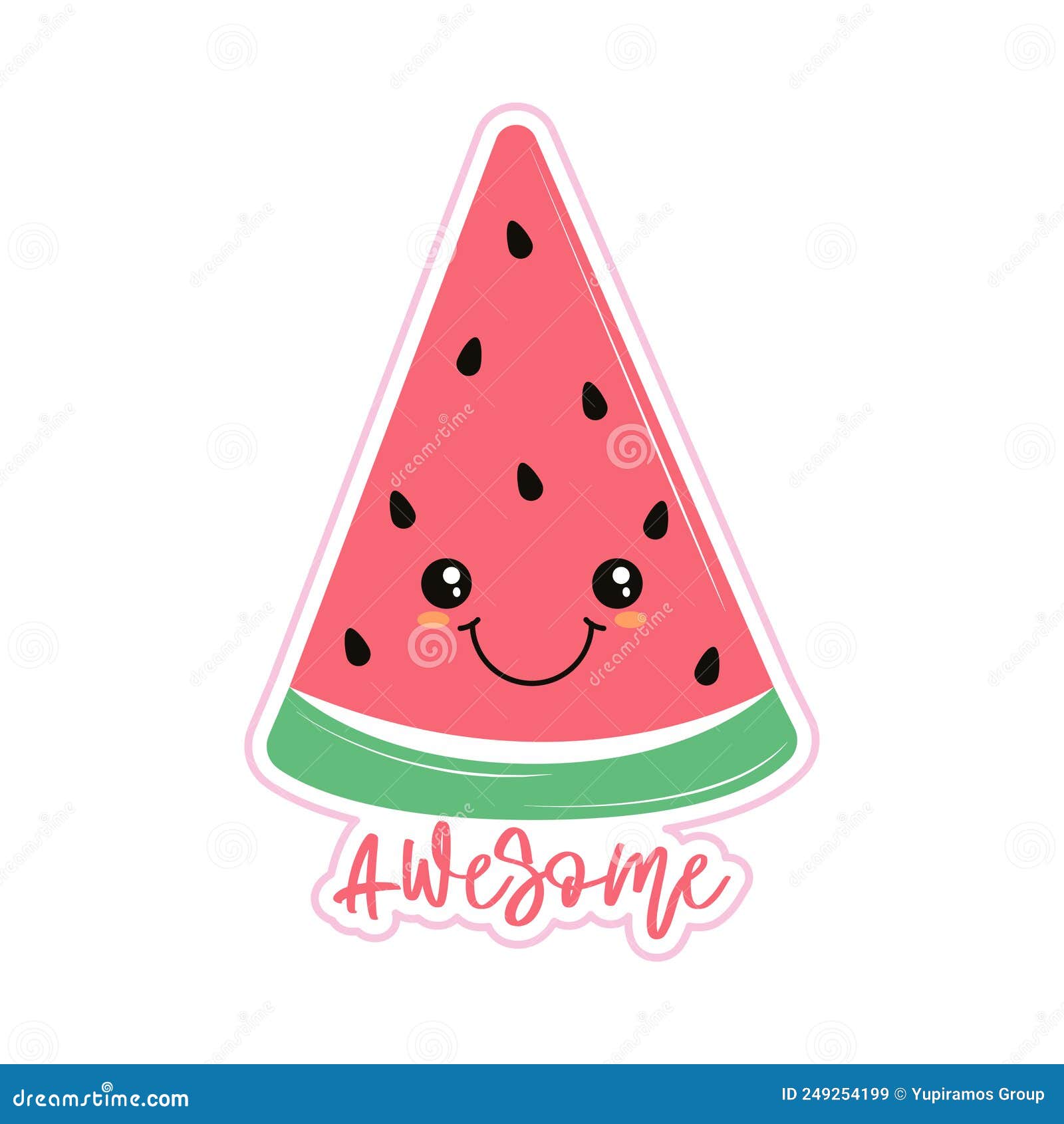 Awesome Lettering Vector Illustration | CartoonDealer.com #124980936