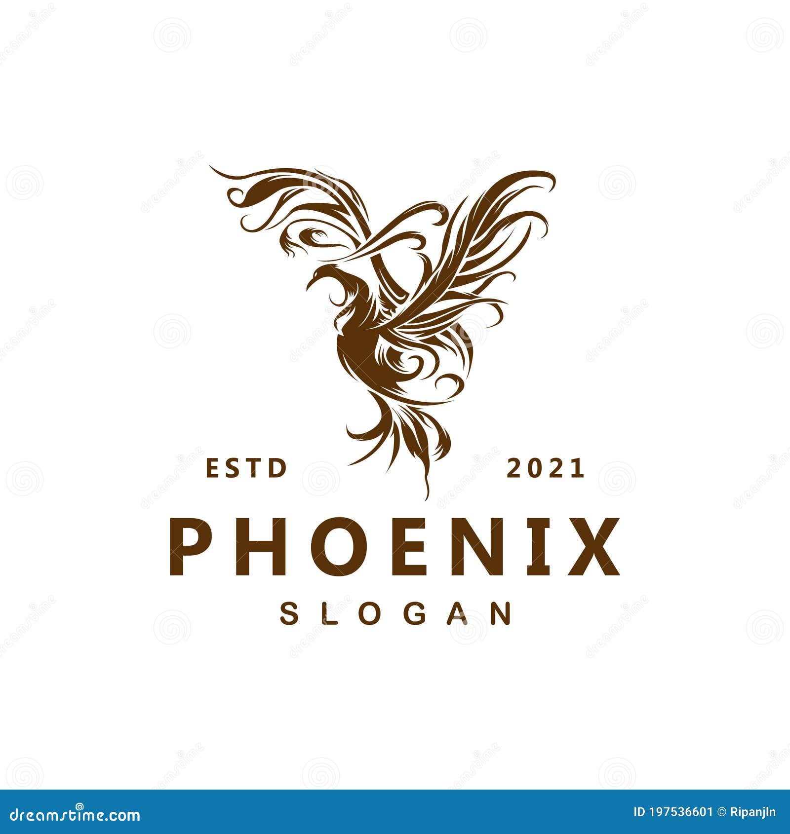 Phoenix Logo, Logo Vector Design | CartoonDealer.com #247592500