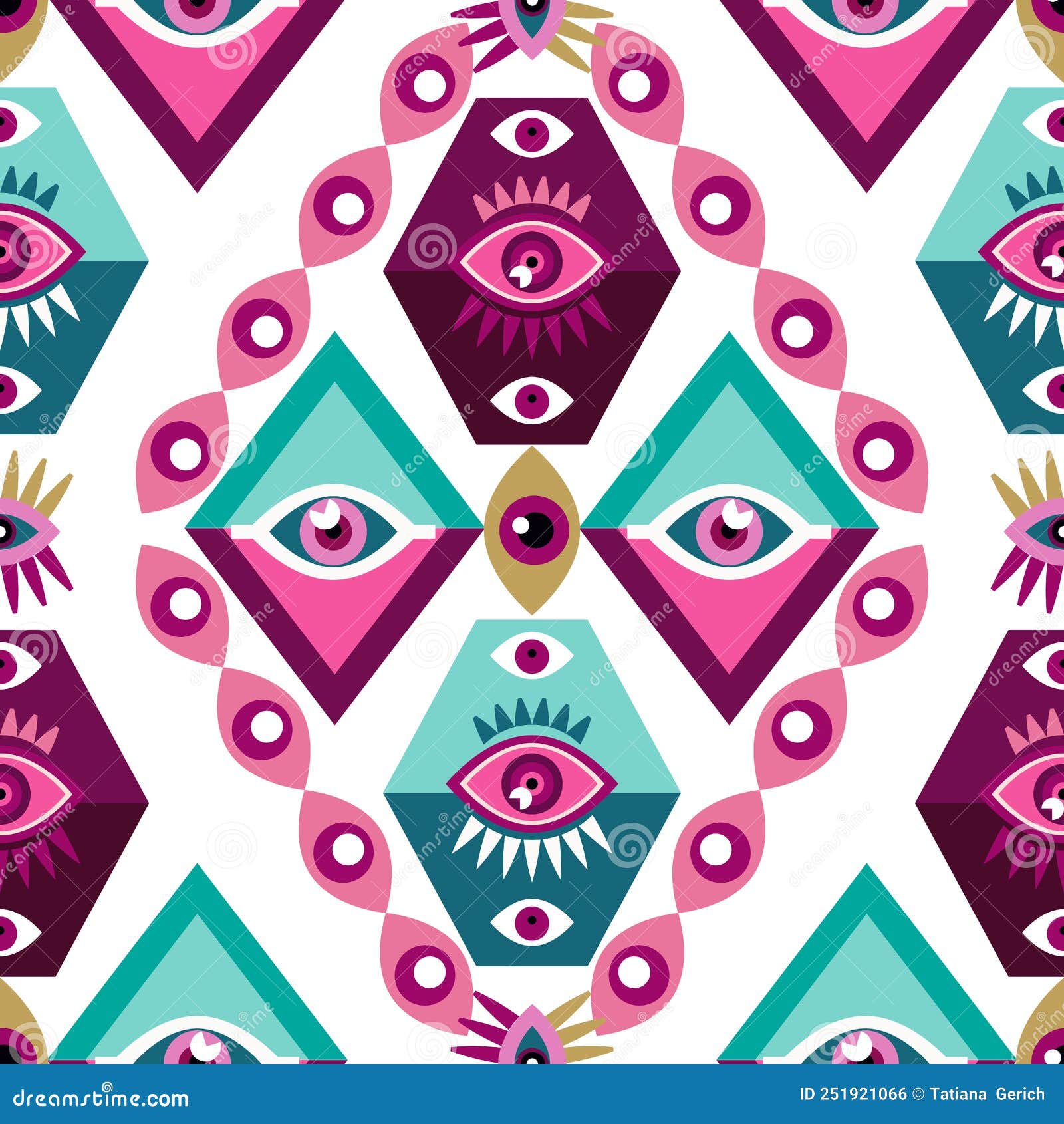 Eye pattern 51 stock vector. Illustration of eyelid - 251921066