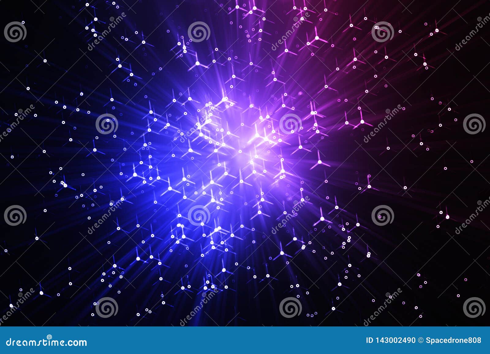 Awesome Space Teleportation Blast Background Stock Illustration ...