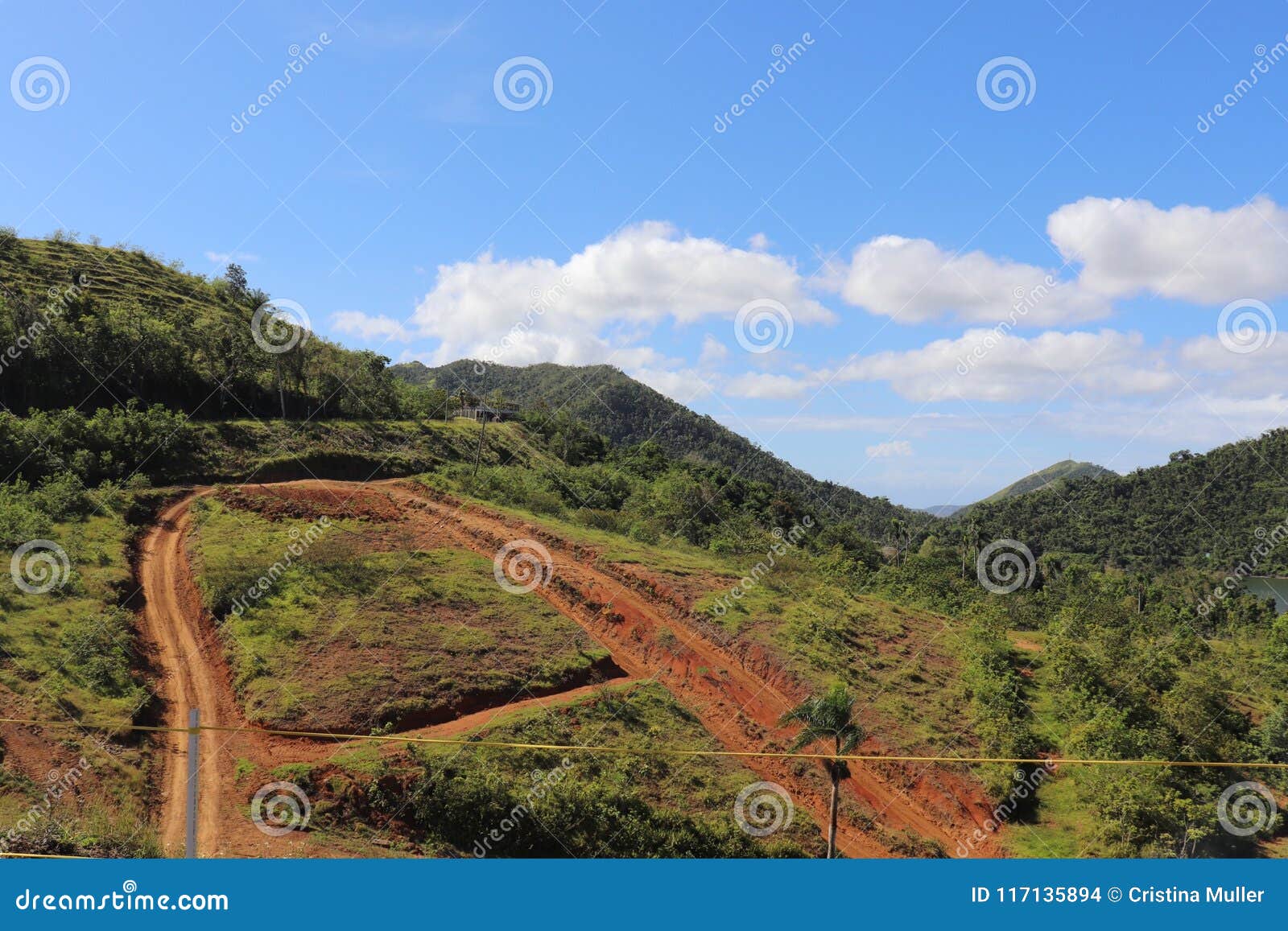 All terrain stock photo. Image of road, terrain, blue - 117135894