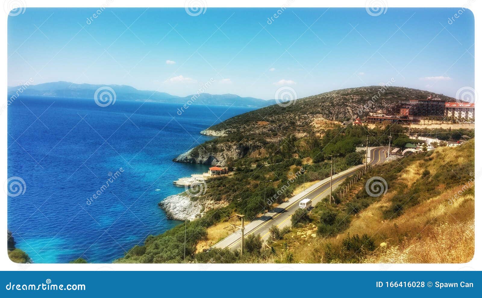 Awesome view of the Sea stock photo. Image of view, nature - 166416028