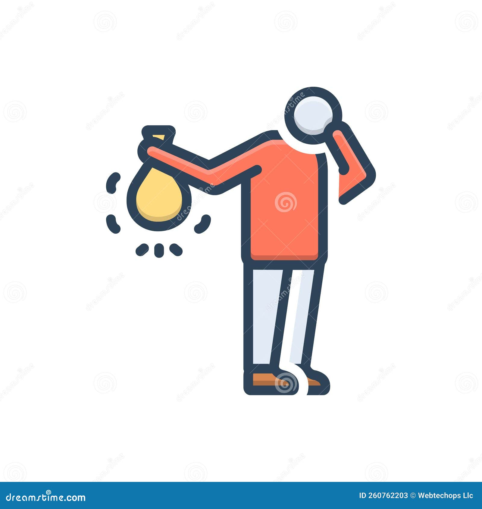 Color Illustration Icon for Awful, Hideous and Abhorrent Stock ...