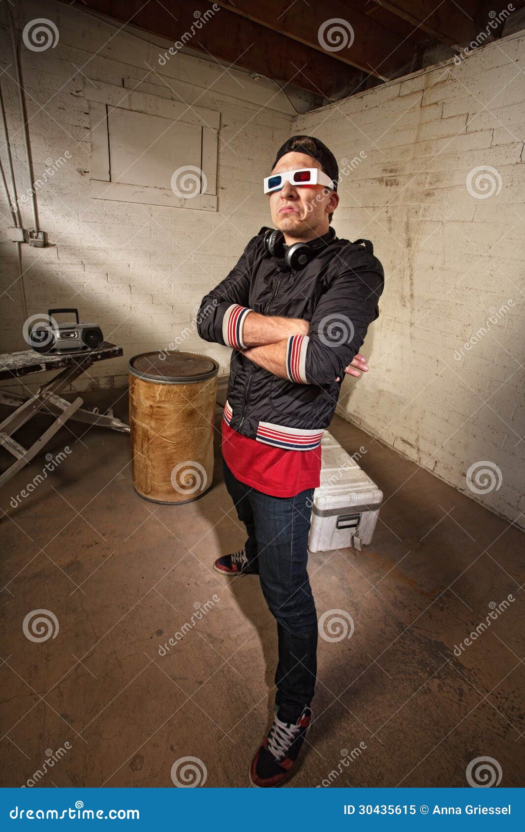 Awkward Man in Hip Hop Pose Stock Image - Image of goofy, frowning ...