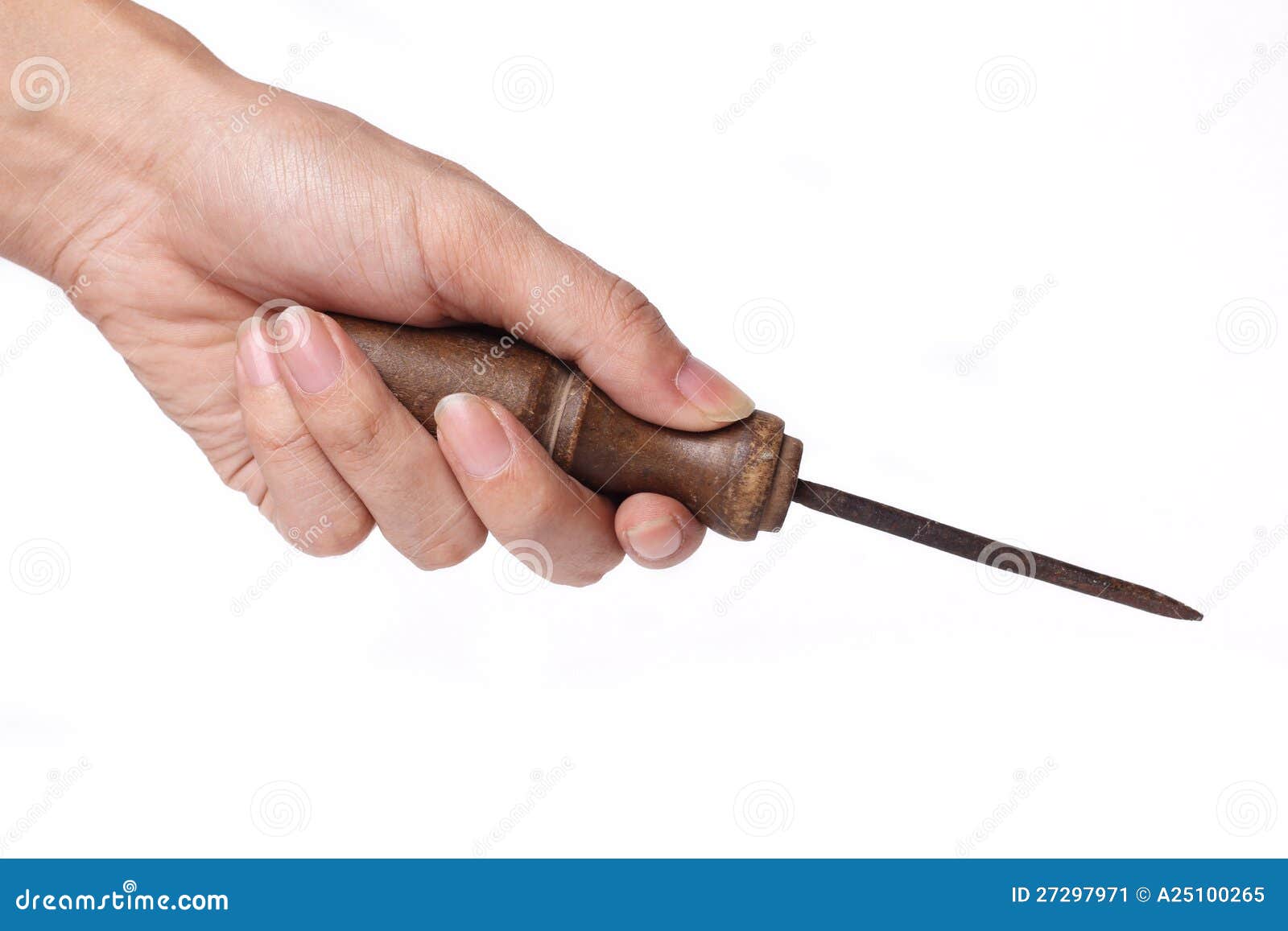Awl stock image. Image of knife, weapon, rasp, finger - 27297971