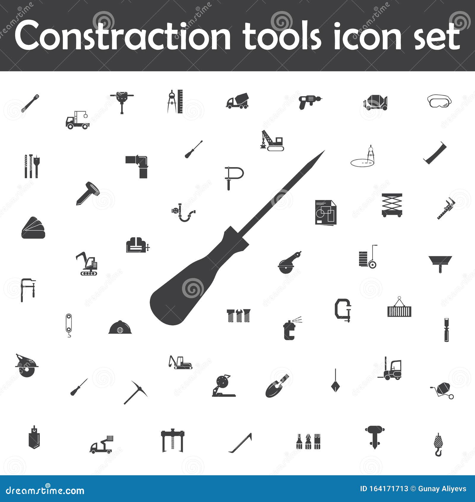 Constraction Kit Background Vector Illustration | CartoonDealer.com ...