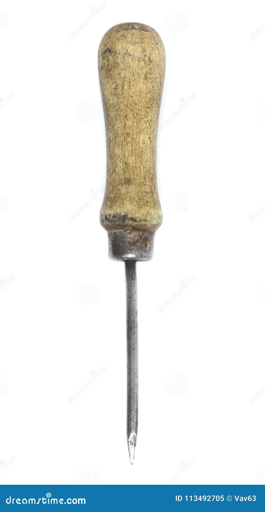 Awl stock image. Image of hole, carved, needle, bradawl - 113492705