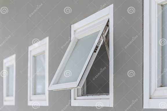 Awning window open. stock photo. Image of kitchen, modern - 88498682