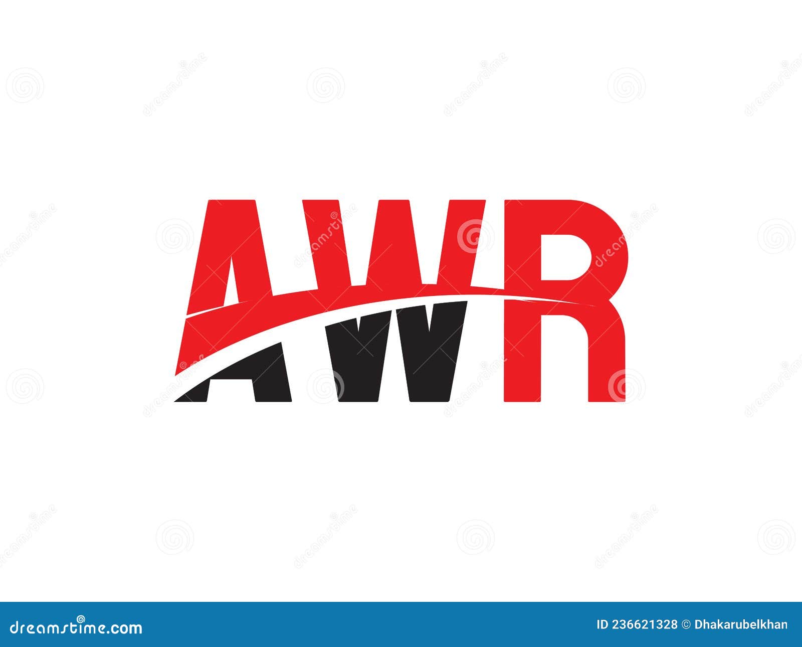 AWR Letter Initial Logo Design Vector Illustration Stock Vector ...