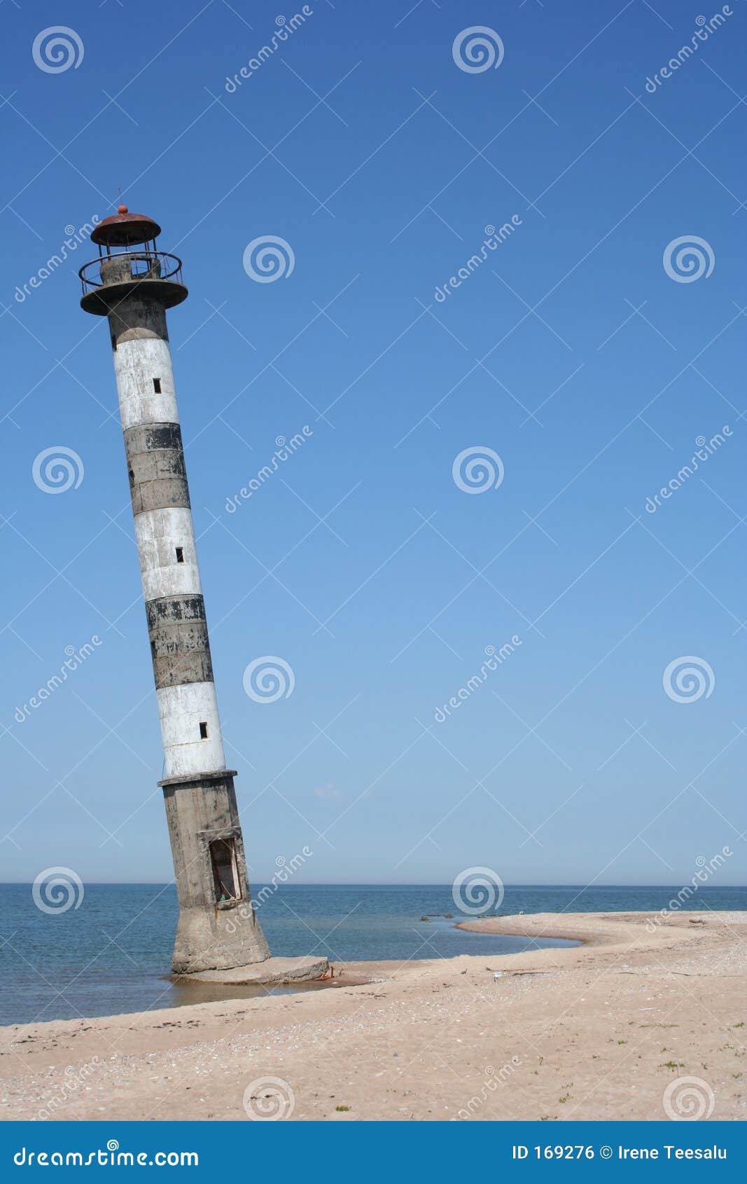 Awry lighthouse stock photo. Image of lighthouse, summer - 169276
