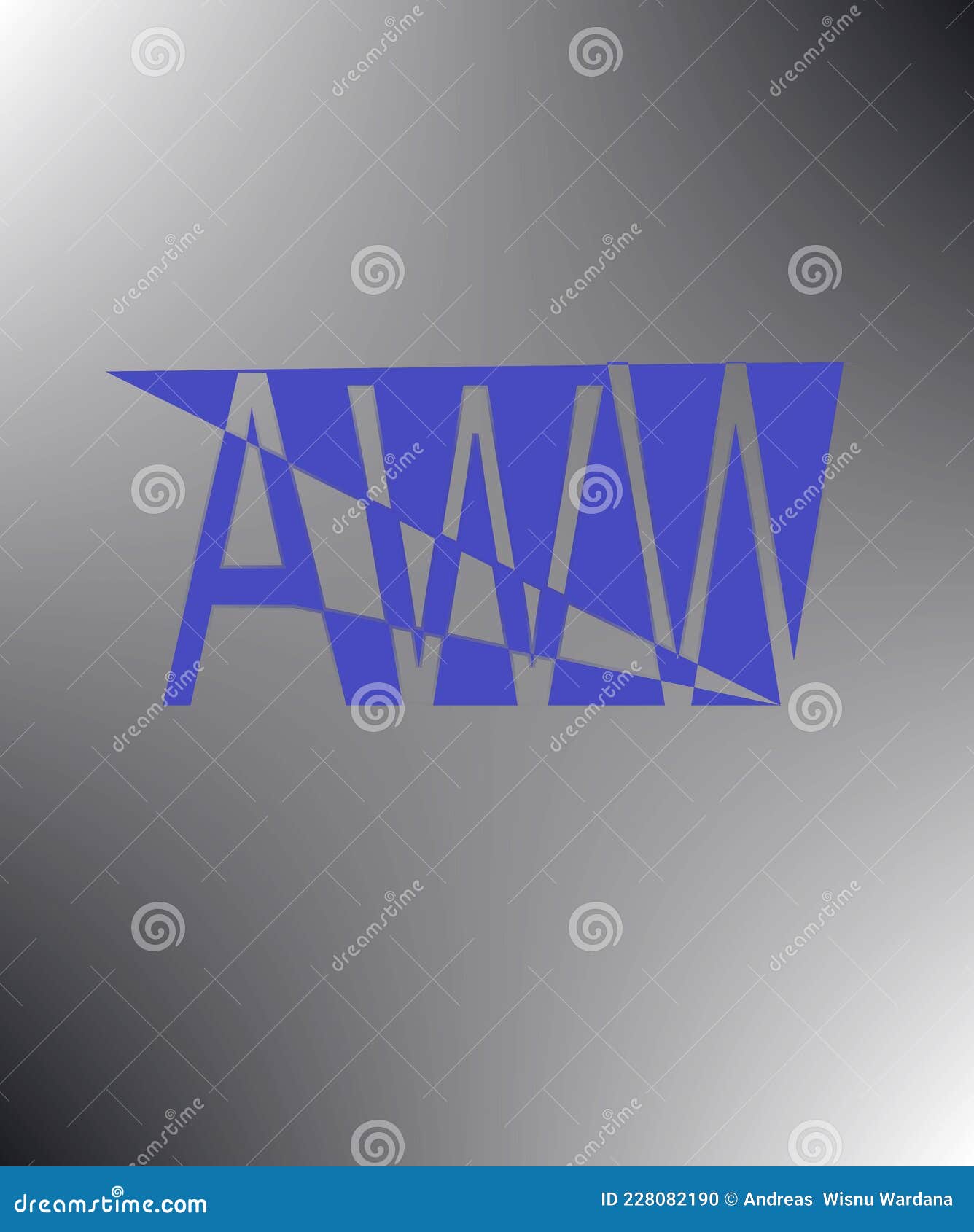 AWW logo stock illustration. Illustration of brand, advertising - 228082190