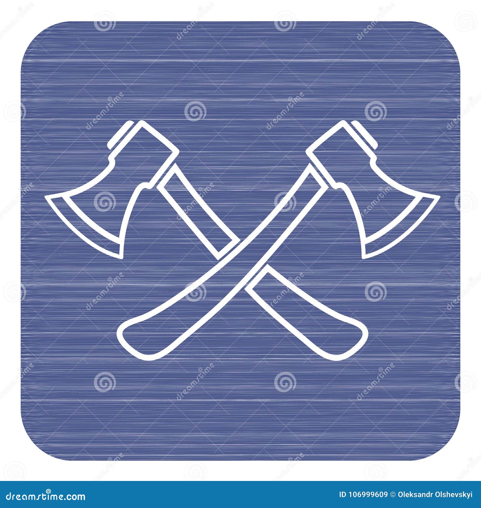 The ax icon. Axe symbol stock vector. Illustration of build - 106999609