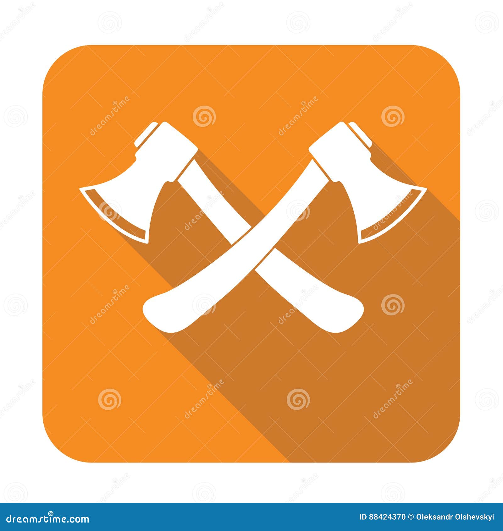 The ax icon. Axe symbol stock vector. Illustration of webpage - 88424370