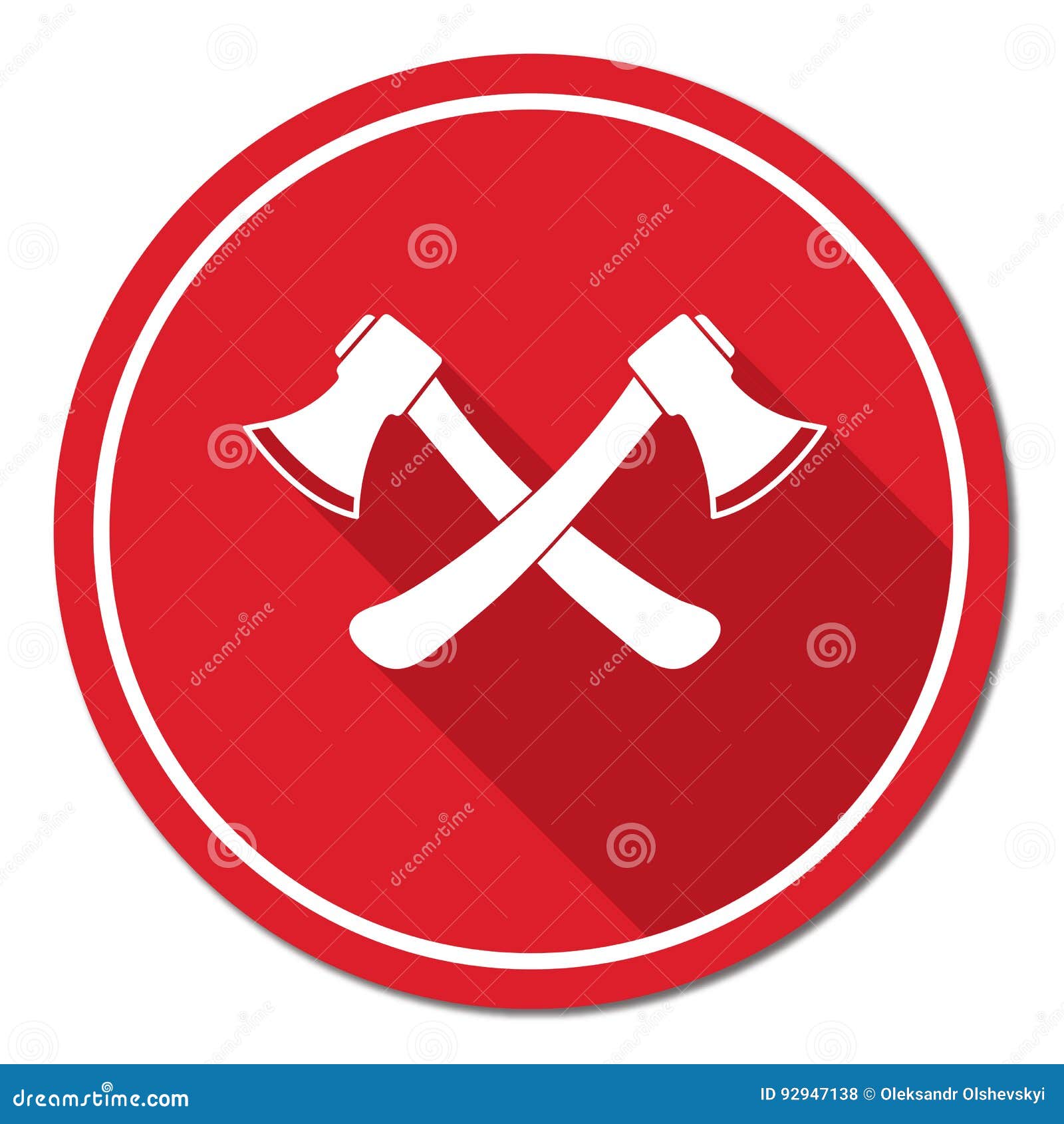 The ax icon. Axe symbol stock vector. Illustration of design - 92947138