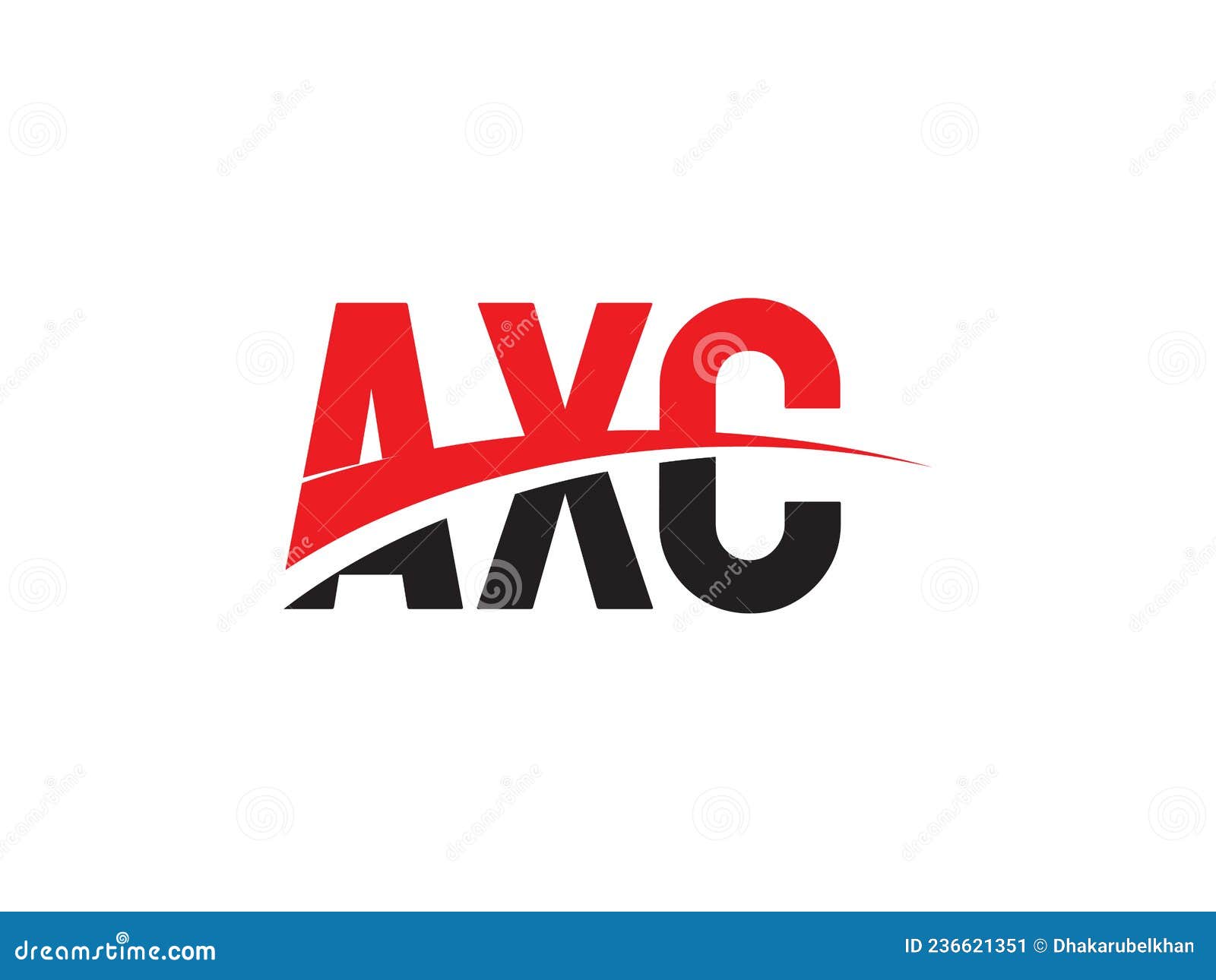 AXC Letter Initial Logo Design Vector Illustration Stock Vector ...