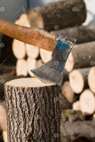 Axe stock image. Image of cottage, traditional, resource - 1064349