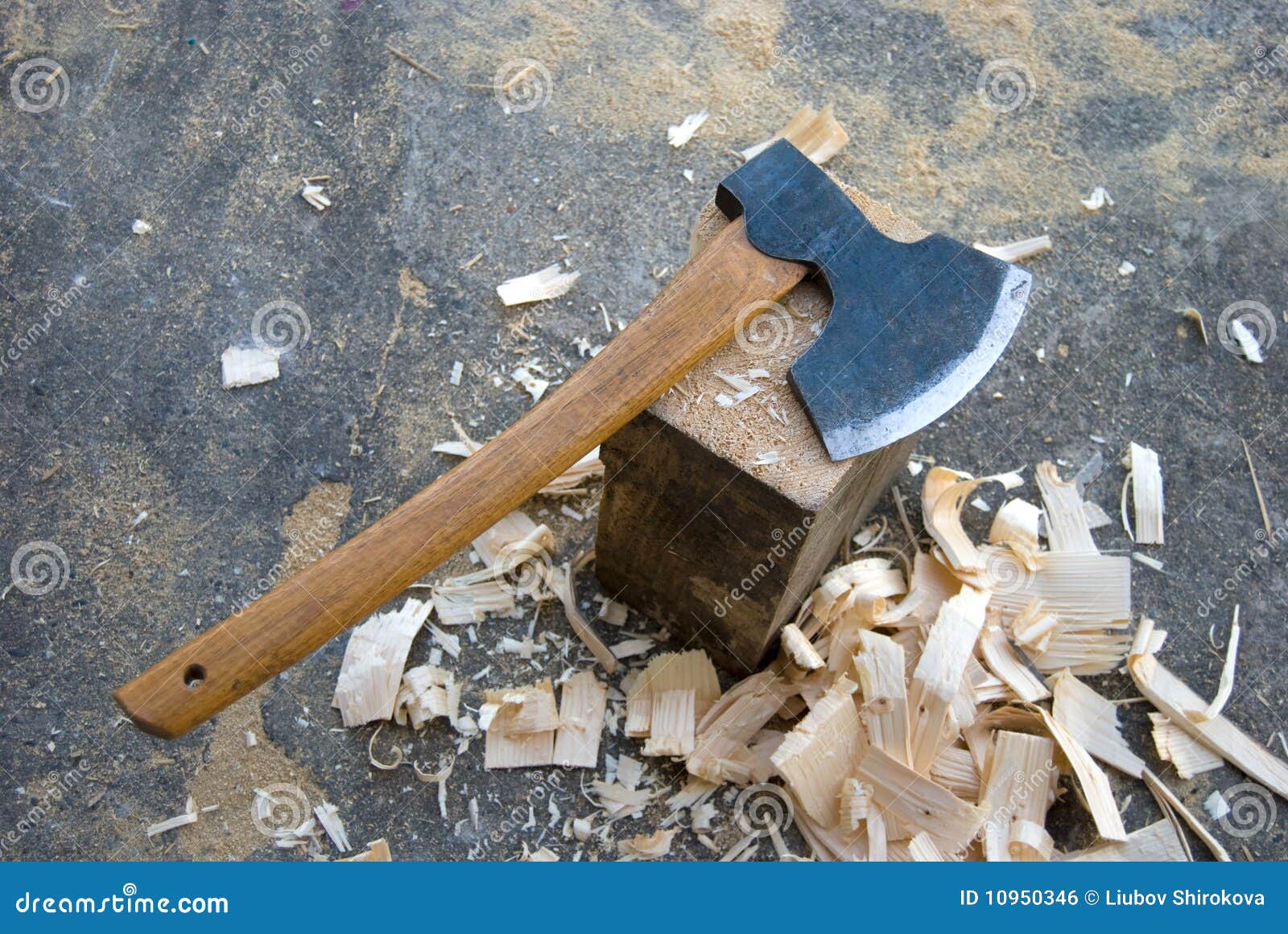 Axe stock photo. Image of timber, heavy, lumberjack, forest - 10950346