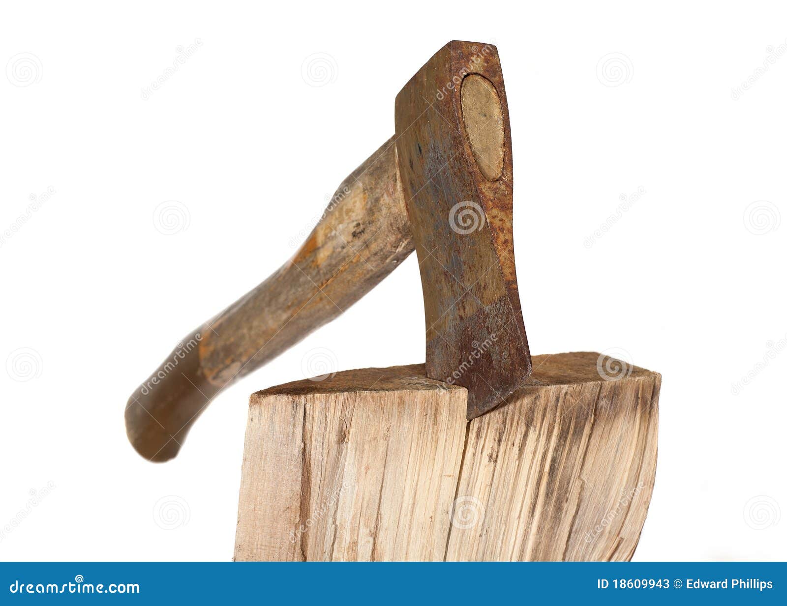 Axe Chopping Firewood stock image. Image of kindling - 18609943
