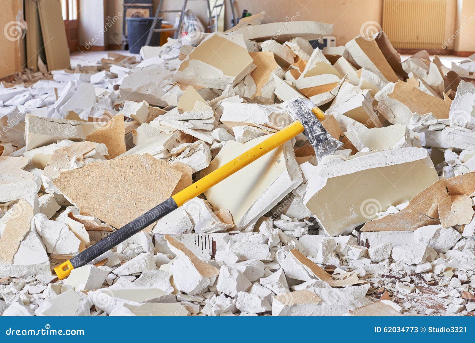 Axe demolition material stock image. Image of dirty, insurance - 62034773