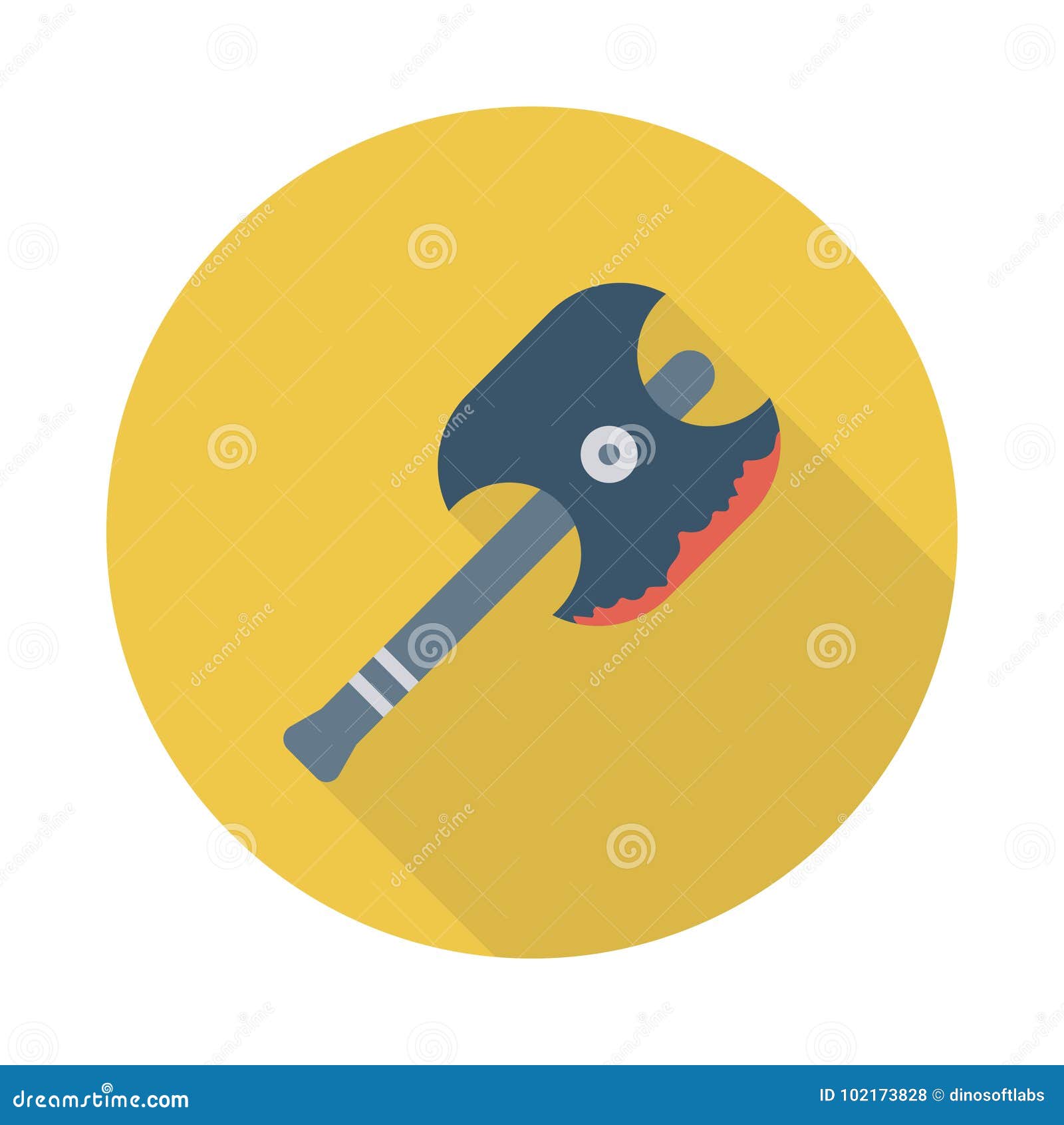 Axe stock illustration. Illustration of creative, chopping - 102173828