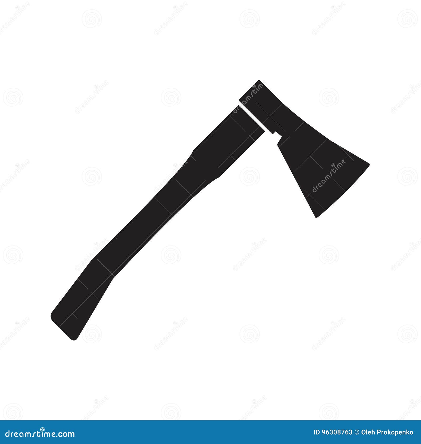 Axe Icon. the Ax Symbol. Flat Vector Illustration Stock Illustration ...