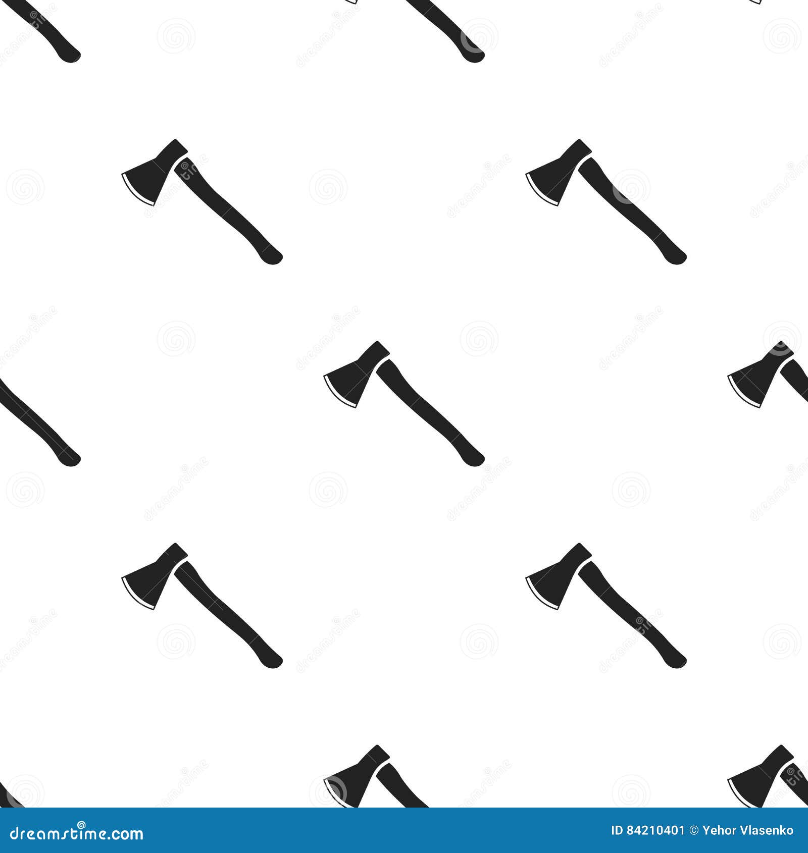 Axe Icon in Black Style Isolated on White Background. Weapon Pattern ...