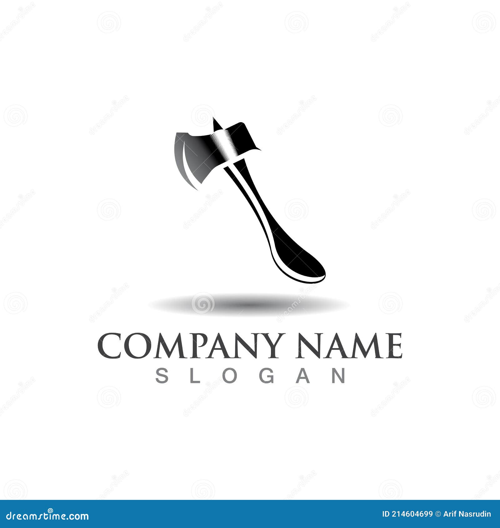 Axe Logo Icon Design Template Elements, Equipment Symbol Vector ...