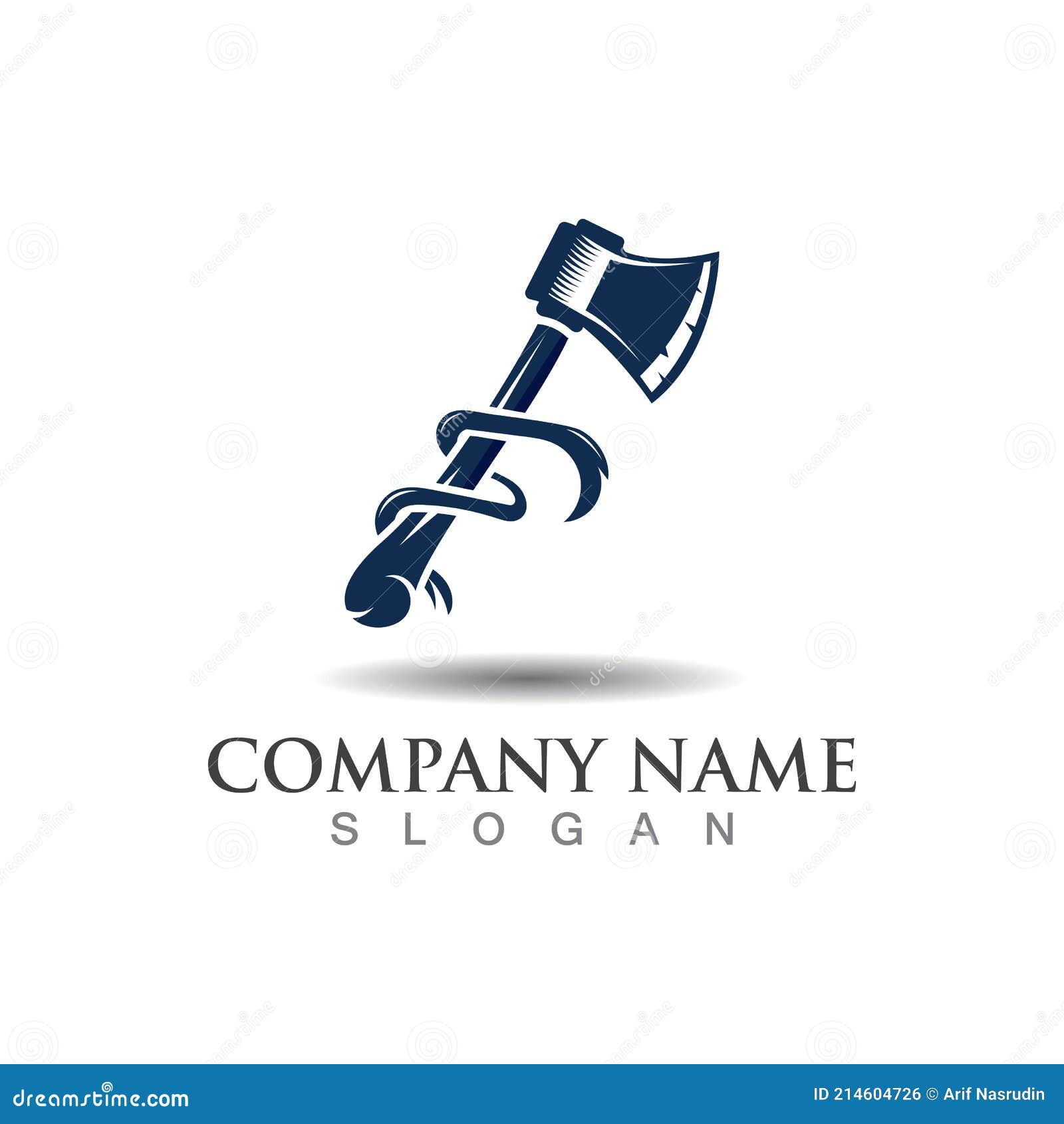 Axe Logo Icon Design Template Elements, Equipment Symbol Vector ...