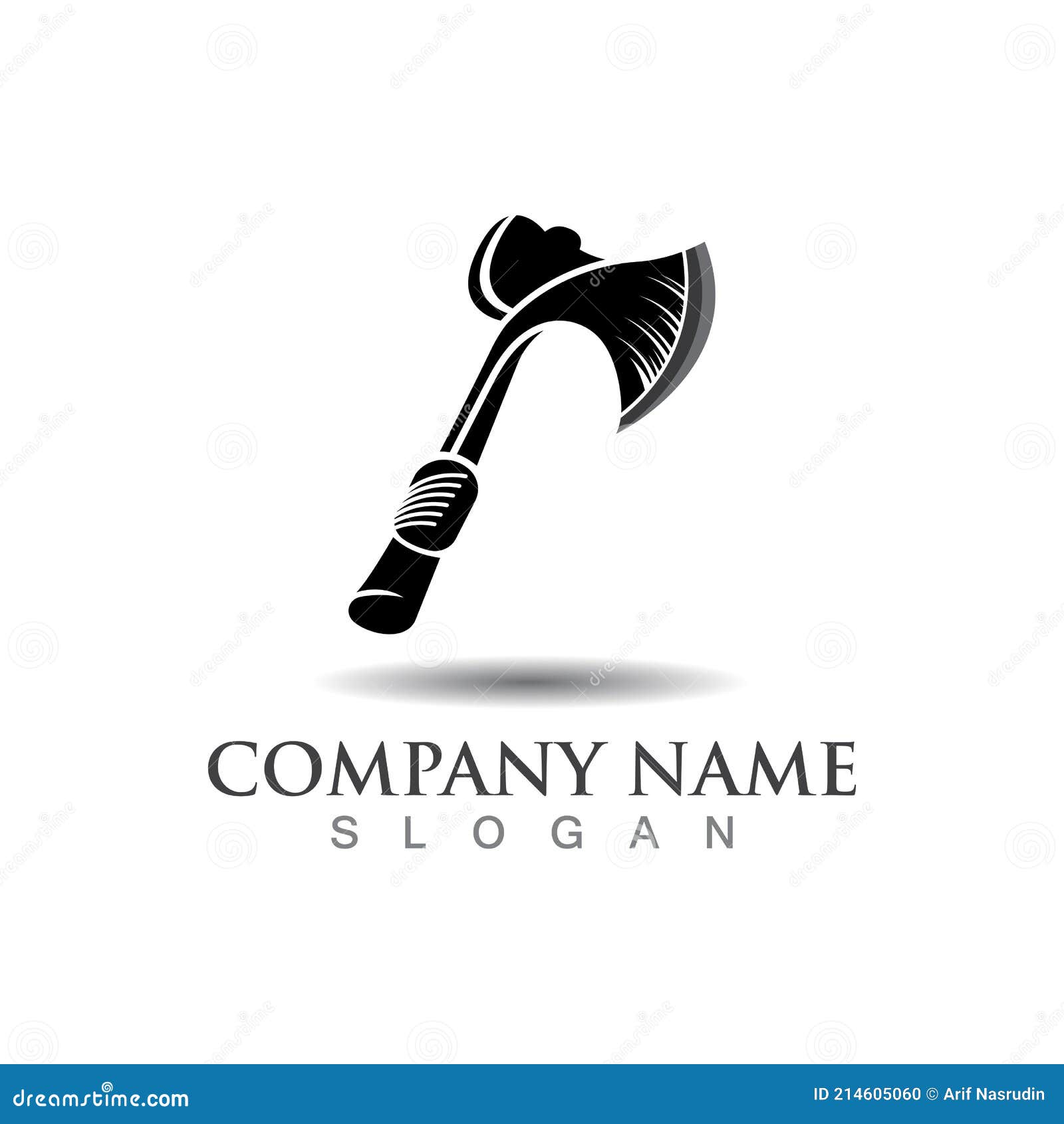 Axe Logo Icon Design Template Elements, Equipment Symbol Vector ...