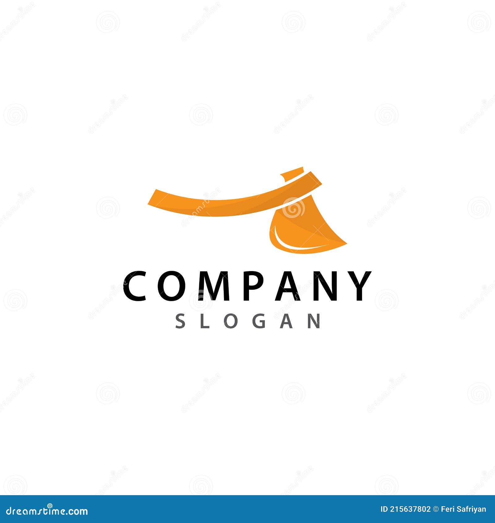 Axe logo template stock vector. Illustration of trendy - 215637802