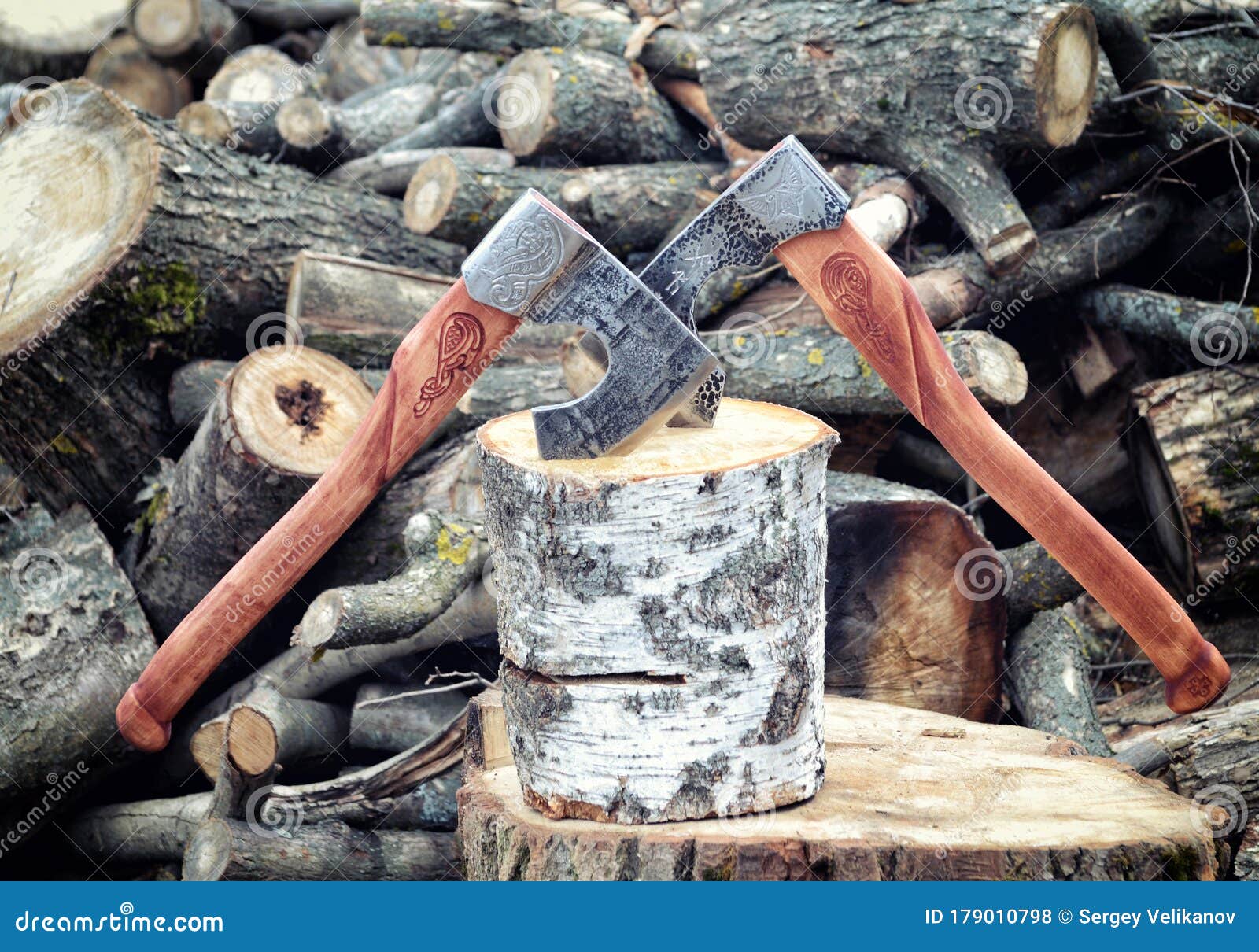 Axe stock photo. Image of tool, handmade, hand, wood - 179010798