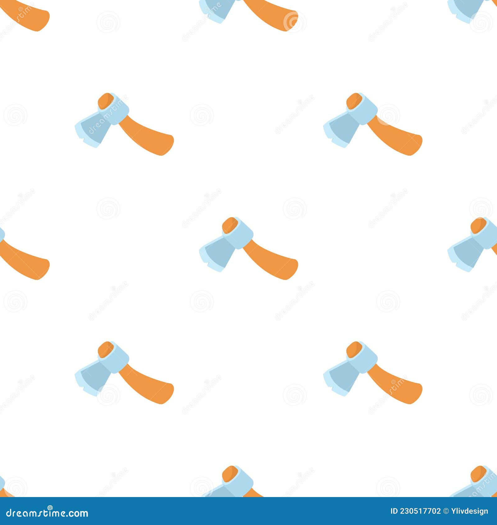 Axe Pattern Seamless Vector Stock Vector - Illustration of tourist ...