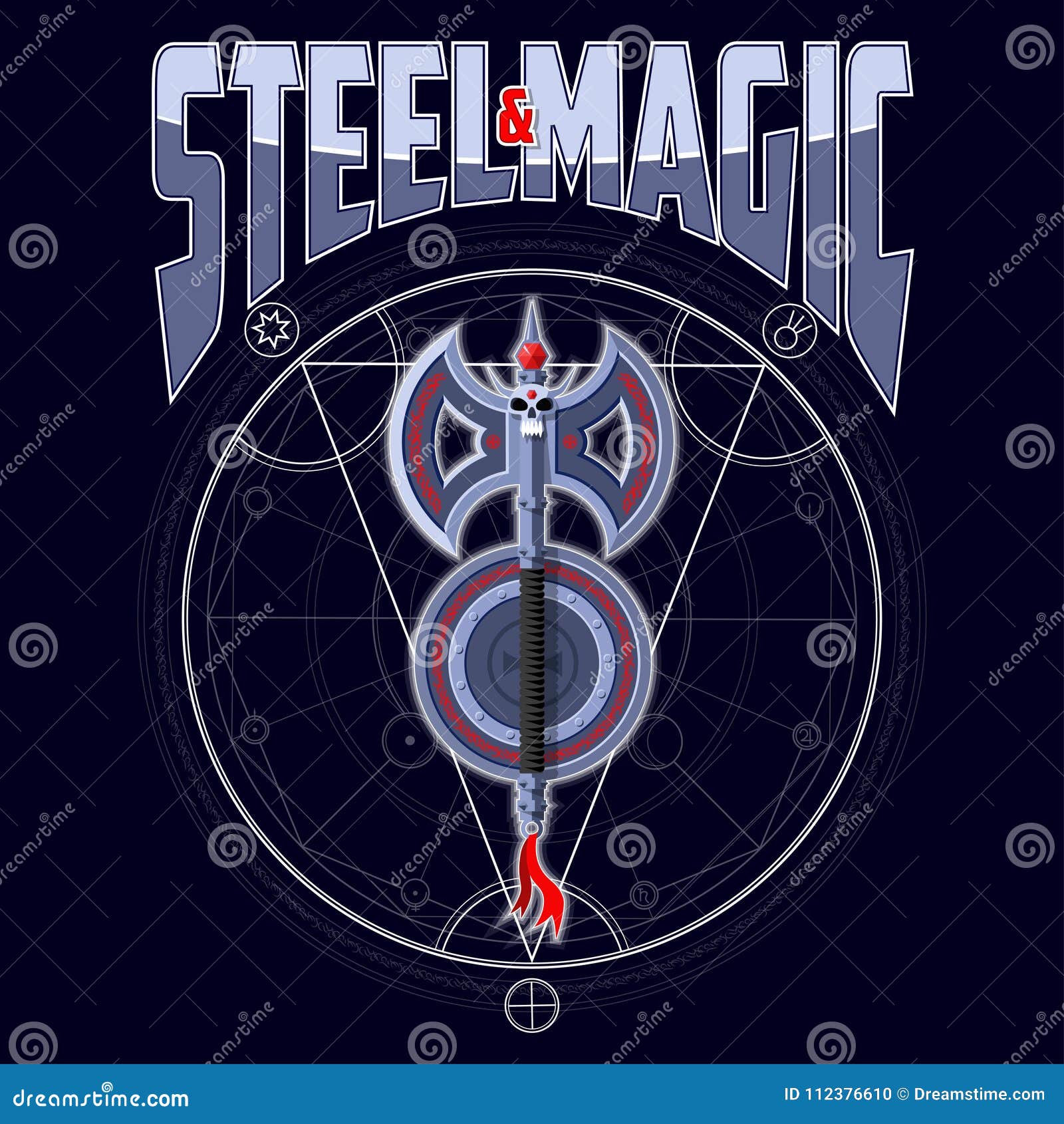 Runes. Magical Runic Letters 3d Seamless Pattern. Magic Emboss Signs ...