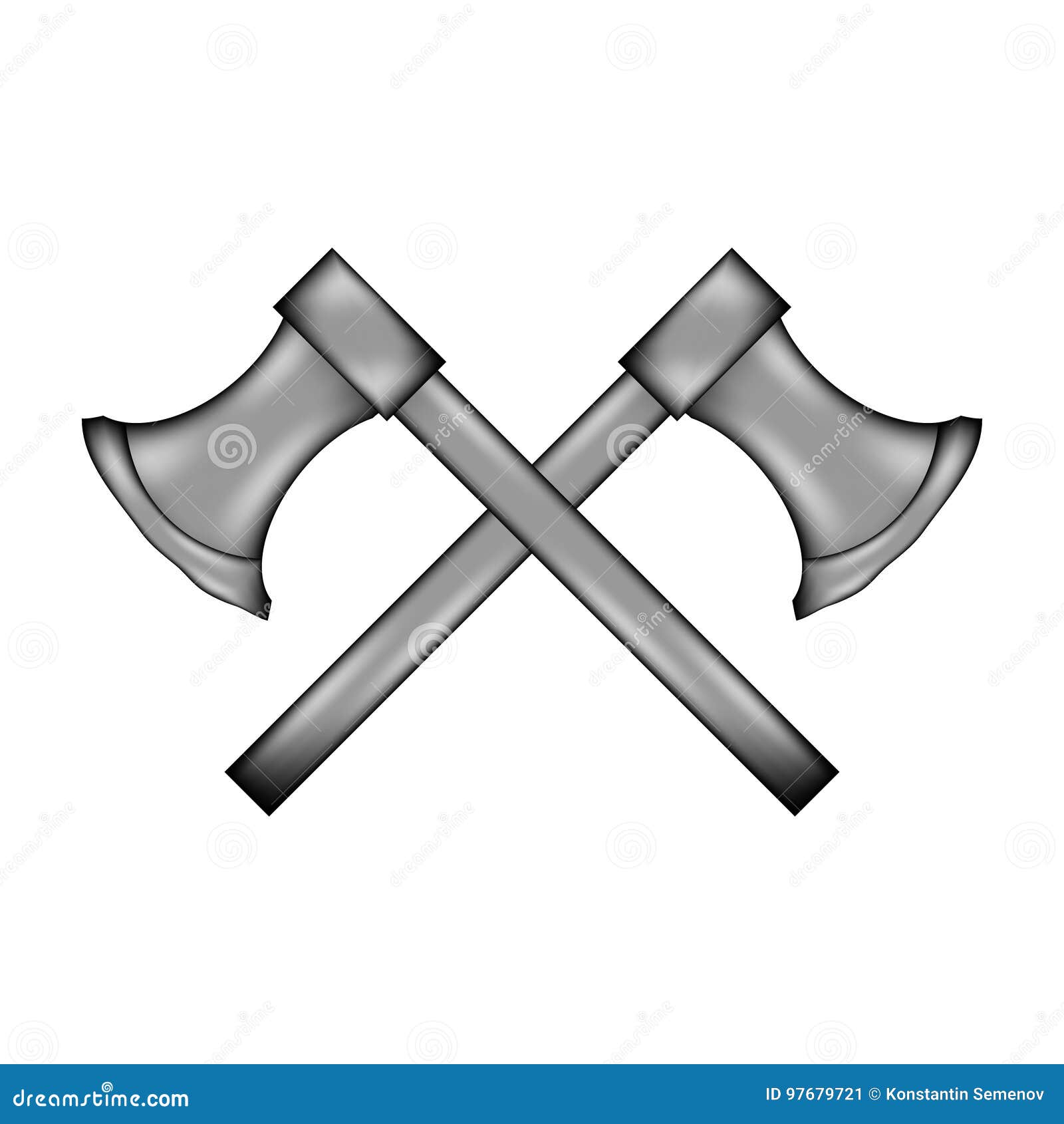 Axe sign icon. stock illustration. Illustration of battle - 97679721