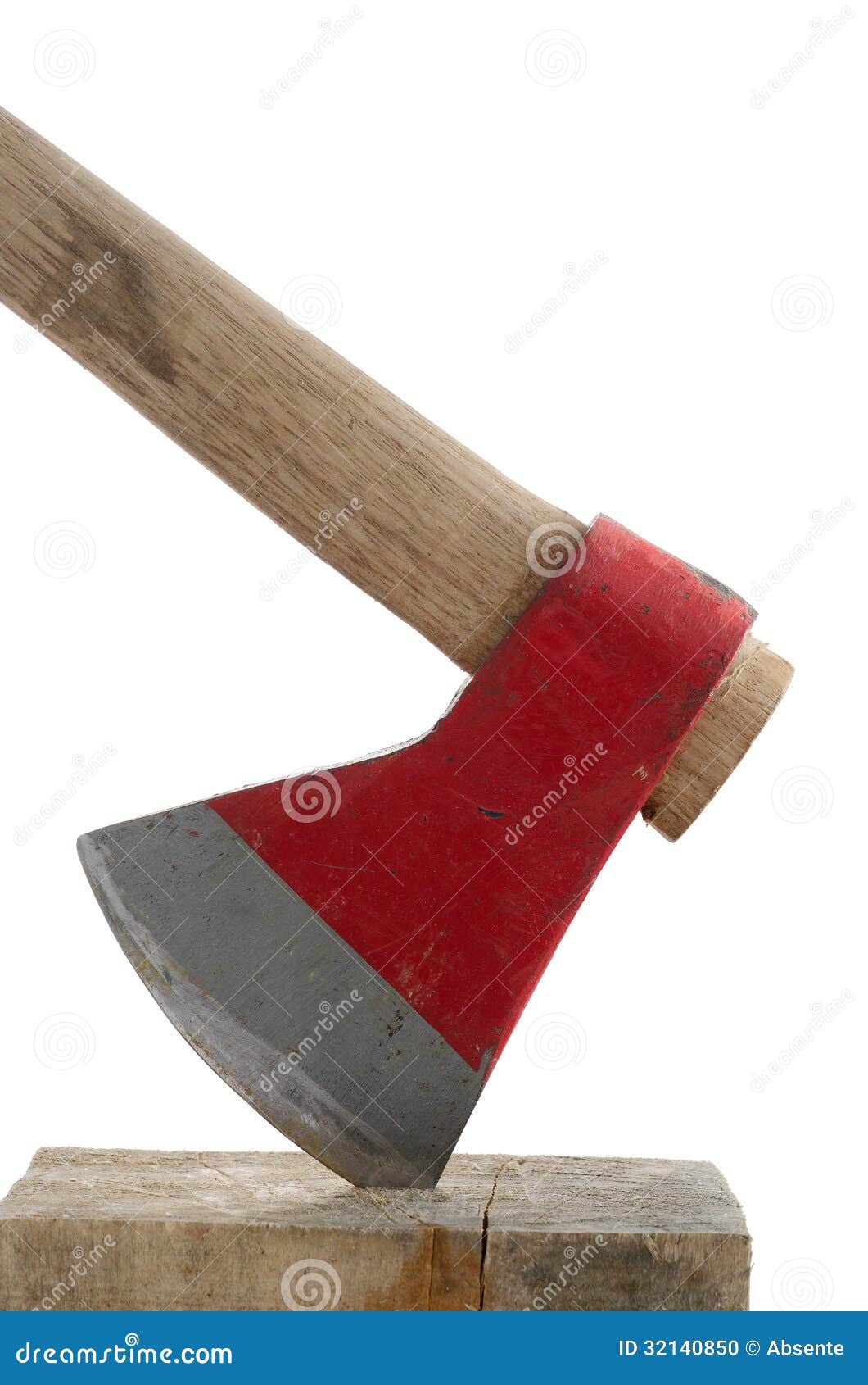 Axe on White stock photo. Image of industry, metal, vertical - 32140850