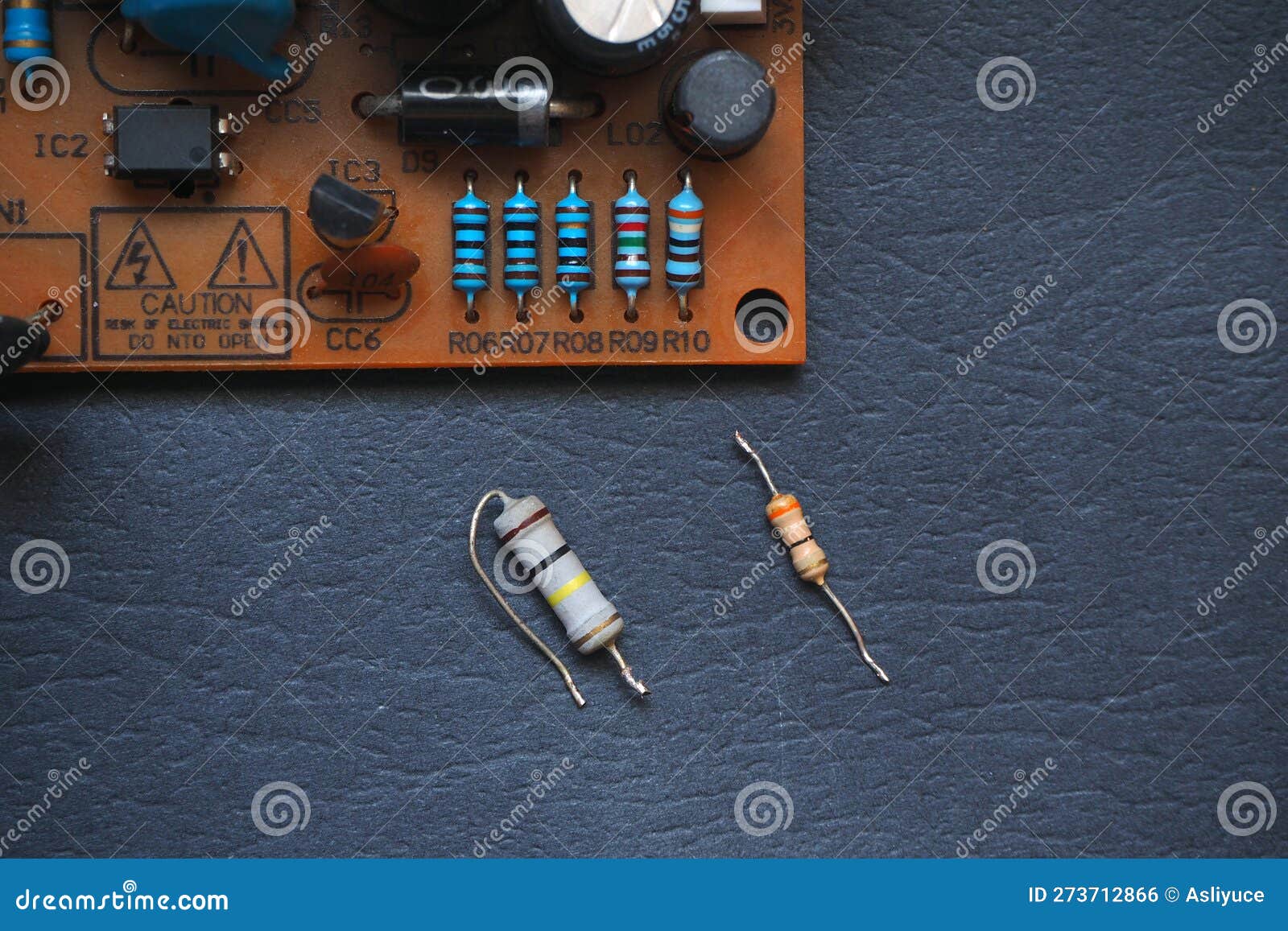 Thermistor Isolated On A White Background Stock Photo | CartoonDealer ...