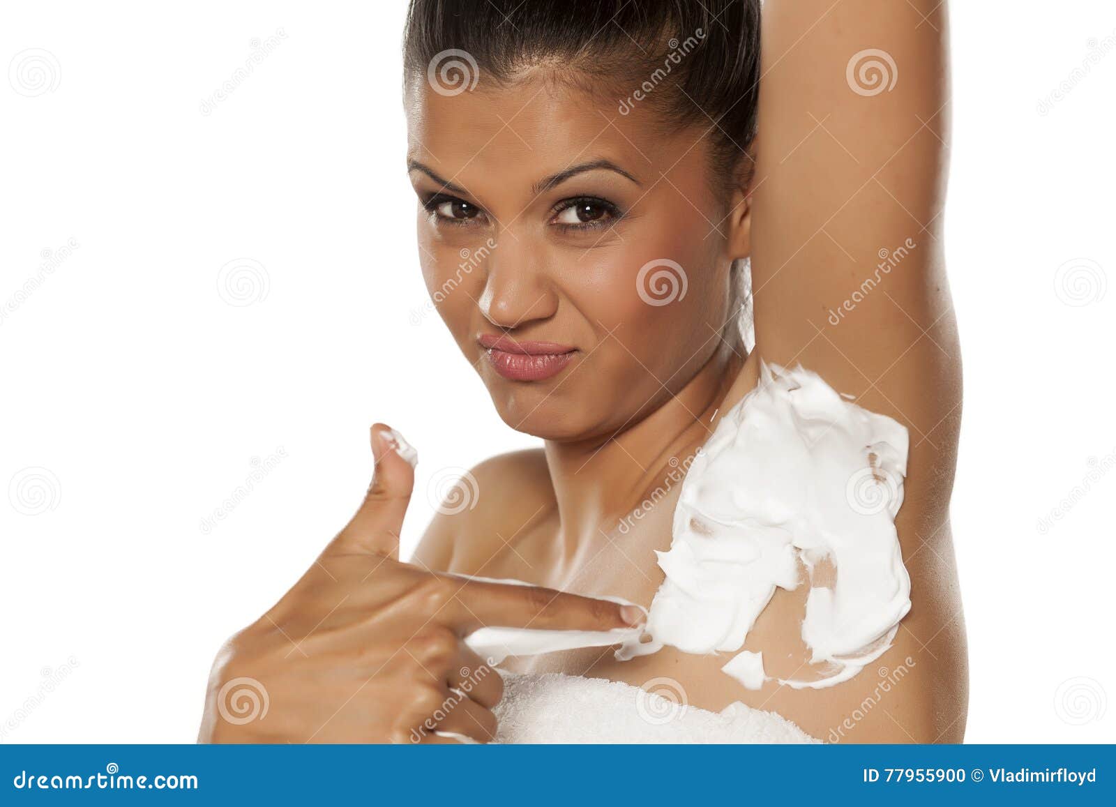 Axilas lisos foto de archivo. Imagen de belleza, apuntar - 77955900