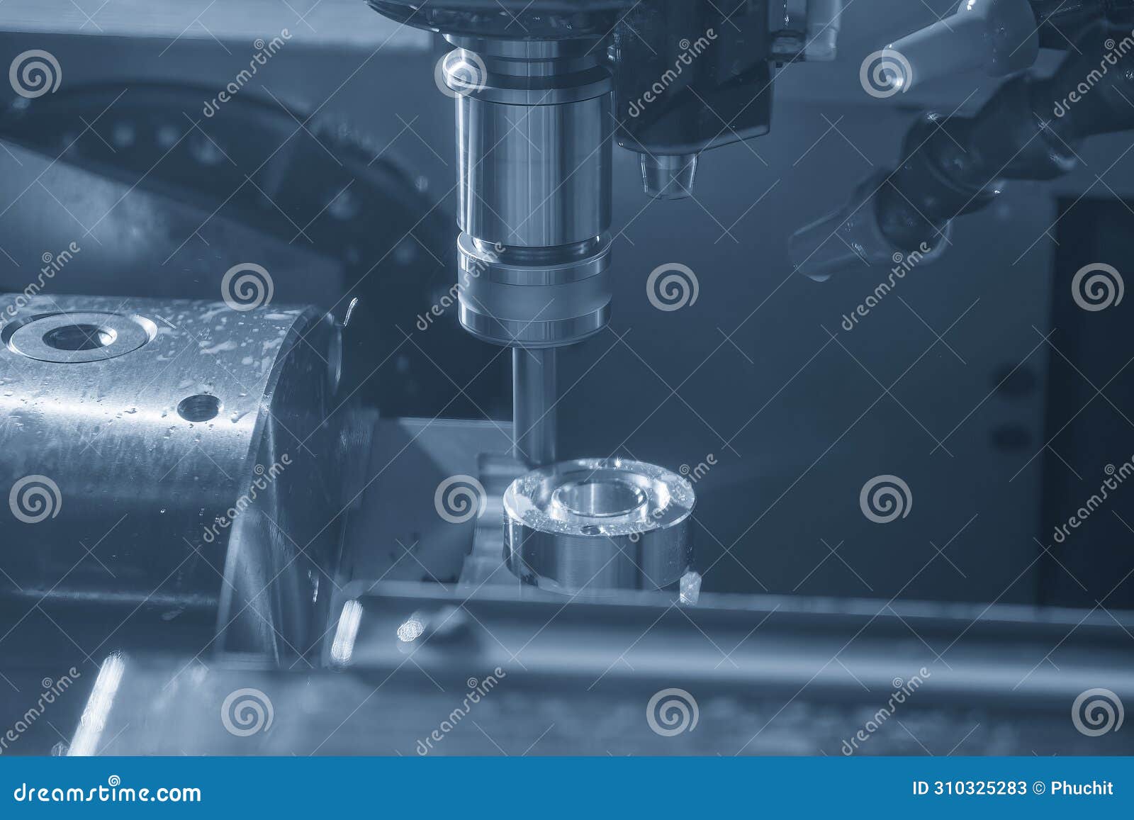 5-axis Boring And Turning Machine Stock Photography | CartoonDealer.com ...
