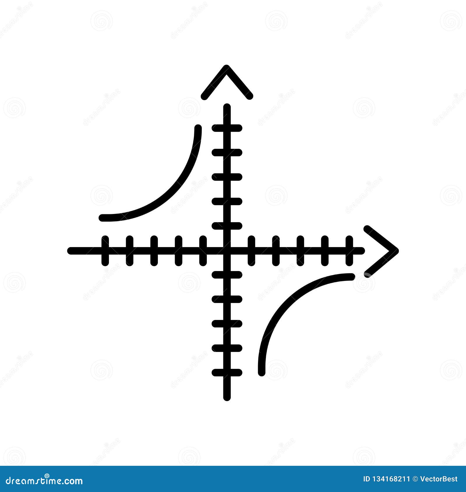 Axis Icon Vector Isolated on White Background, Axis Sign , Thin Line ...