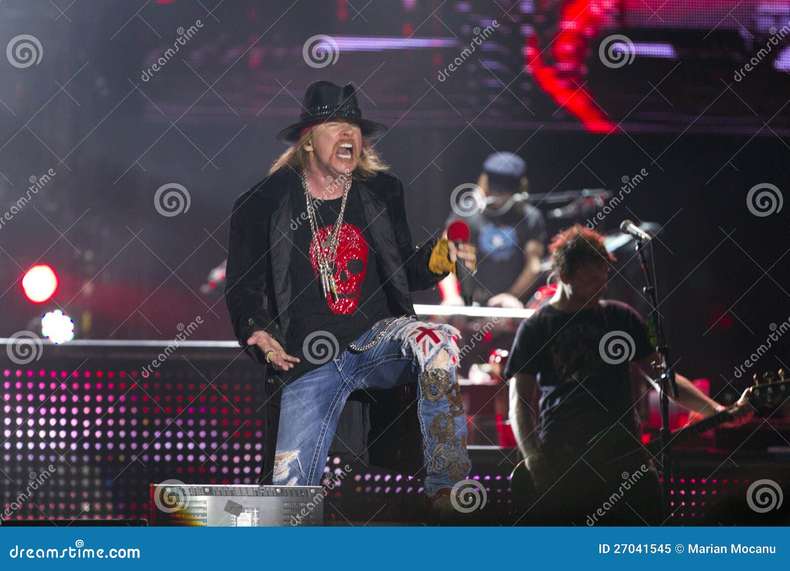 Axl Rose Singer Of Guns N`Roses Editorial Photo | CartoonDealer.com ...