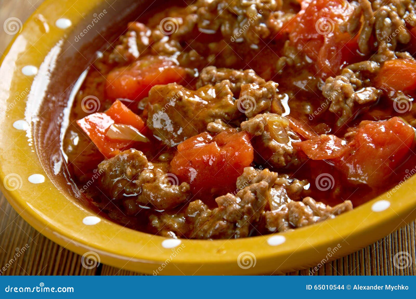 Axoa dish of the Basque stock photo. Image of basques - 65010544