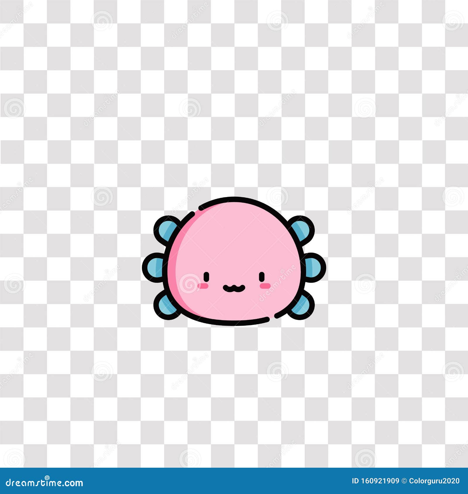 Sad Axolotl Icon, Cartoon Style Vector Illustration | CartoonDealer.com ... Sad Axolotl Icon, Cartoon Style Vector Illustration | CartoonDealer.com ...