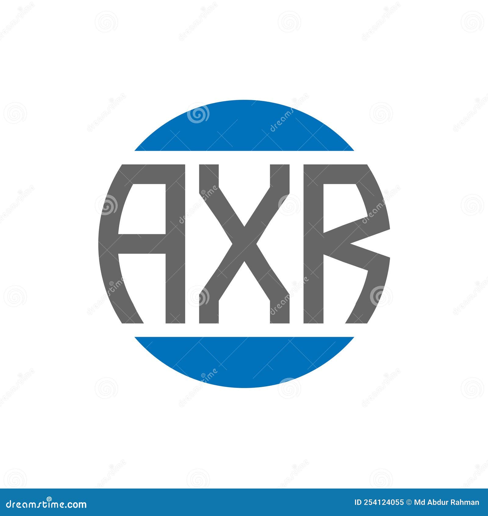 AXR Letter Logo Design on White Background. AXR Creative Initials ...